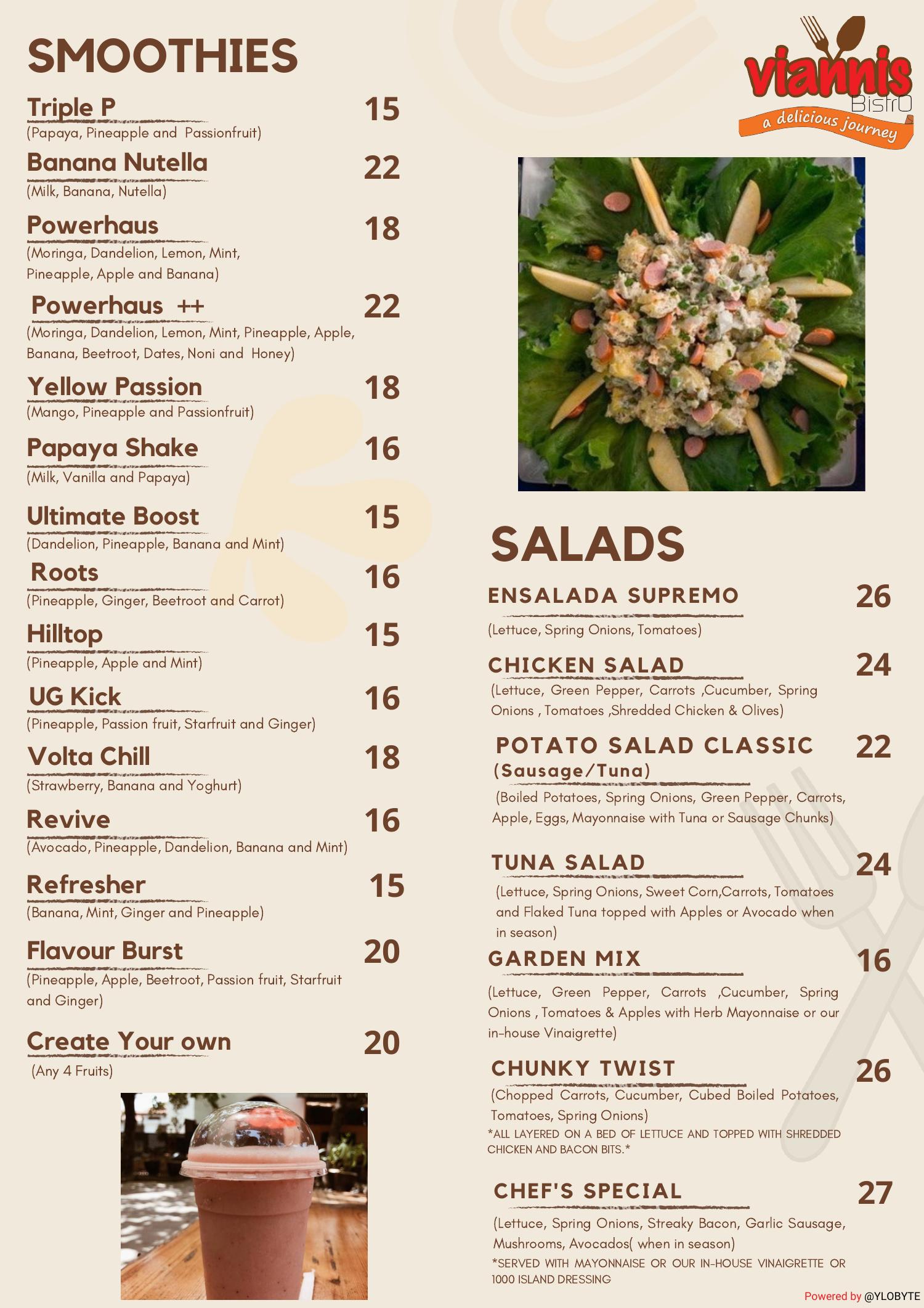 Viannis Bistro Menu.pdf | DocDroid