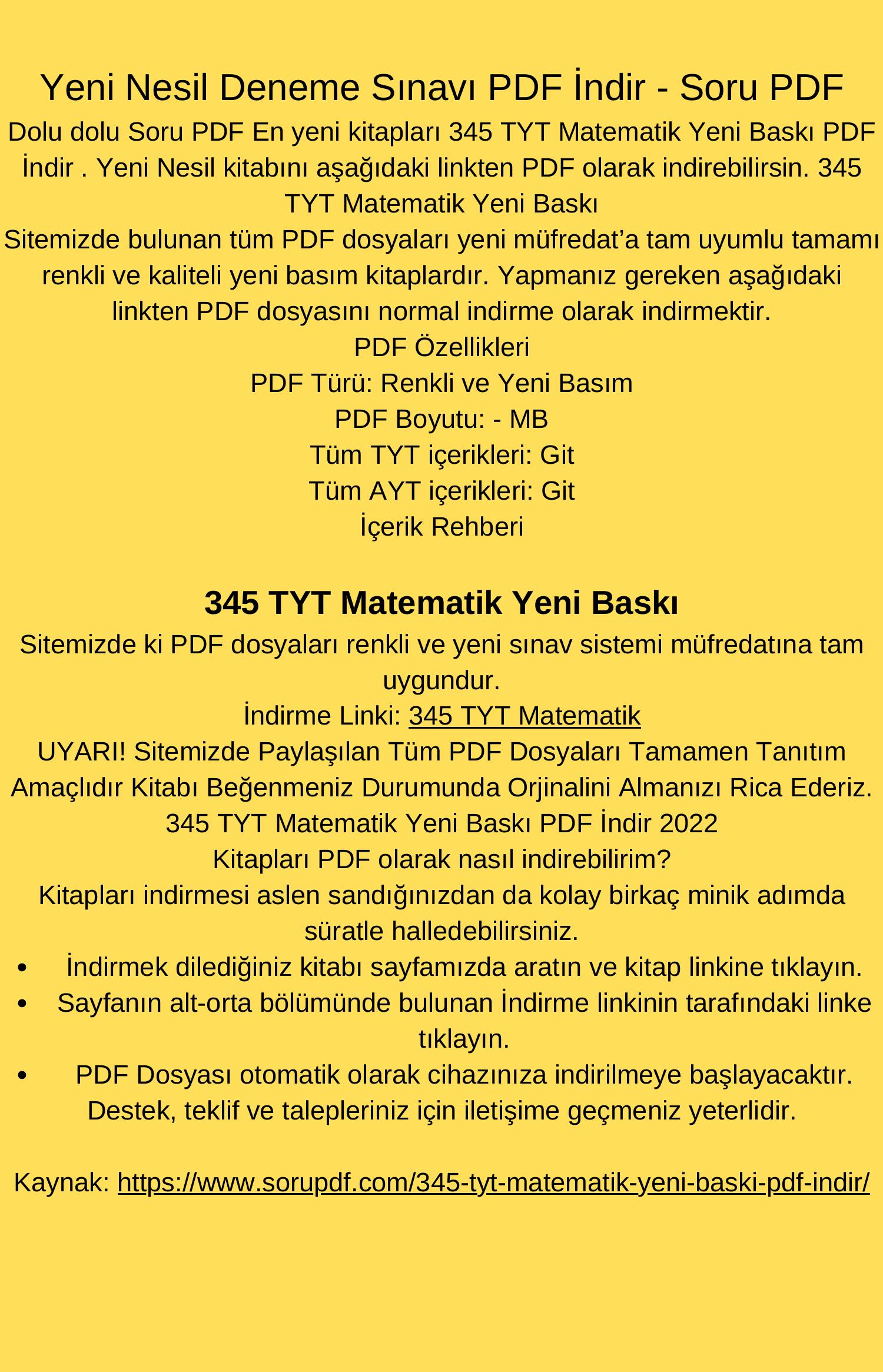 345 tyt matematik.pdf | DocDroid
