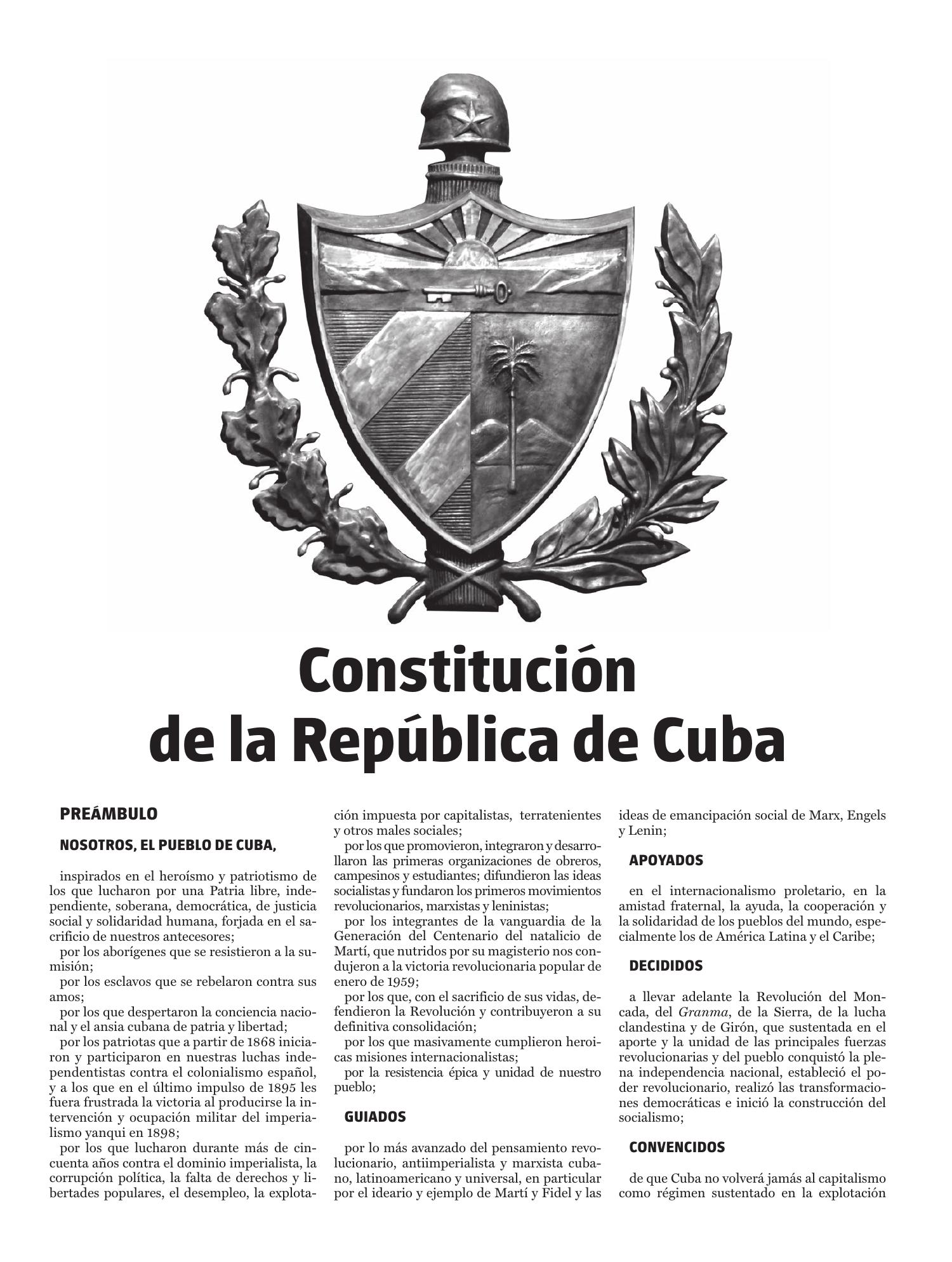 Nueva Constitución Cuba.pdf | DocDroid