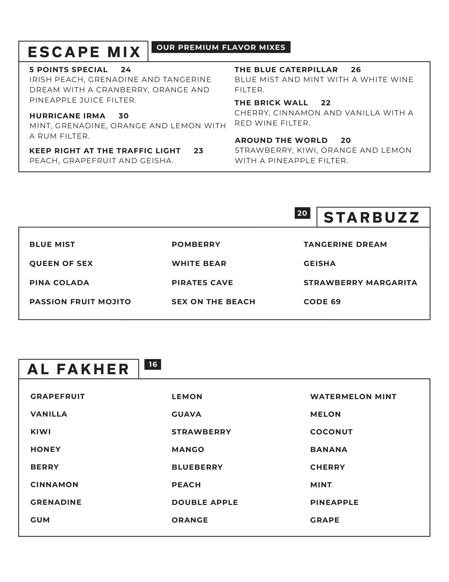 Escape Hookah Menu Final.pdf | DocDroid