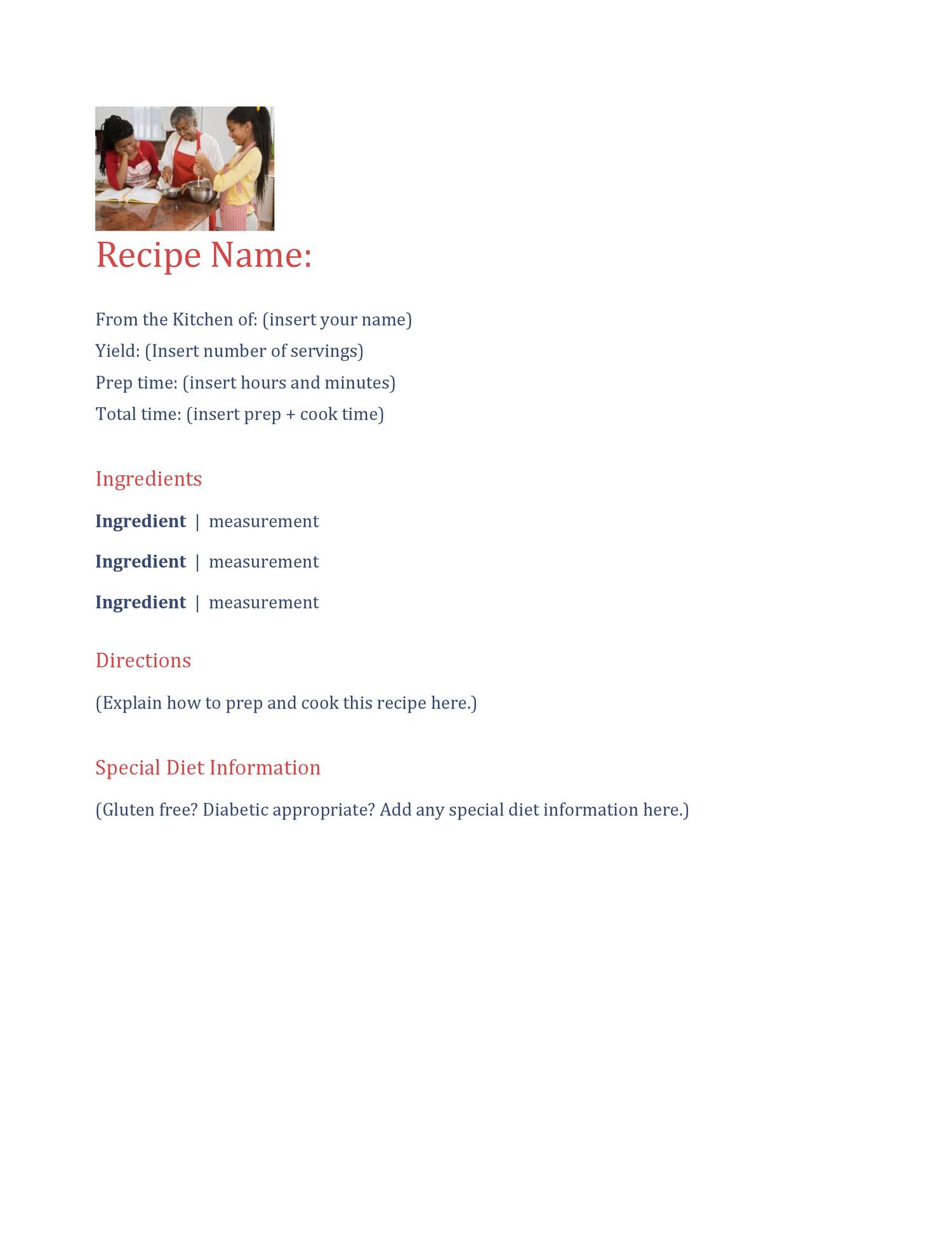 Recipe Template.docx | DocDroid