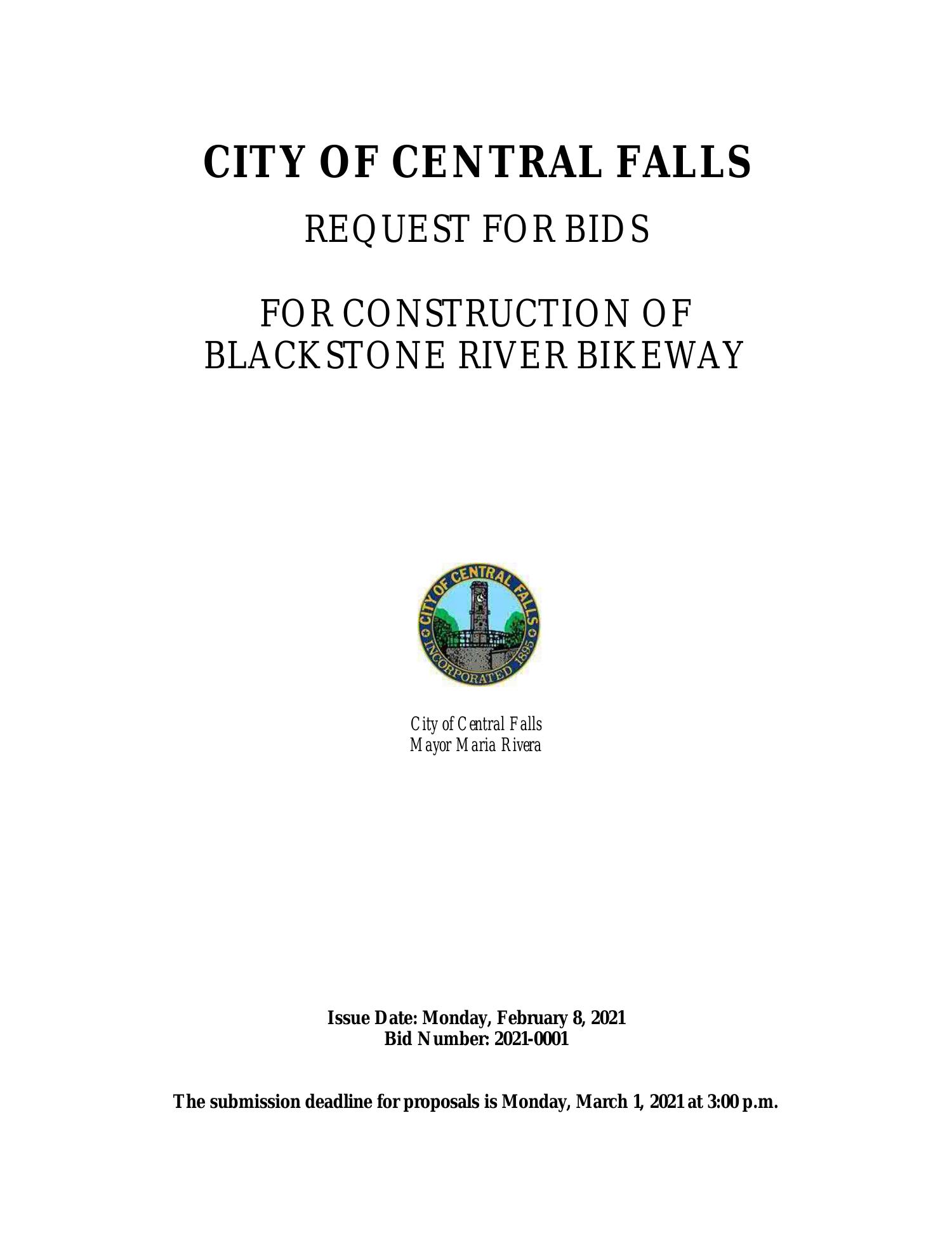 Blackstone River Bikeway - Project Manual.pdf | DocDroid