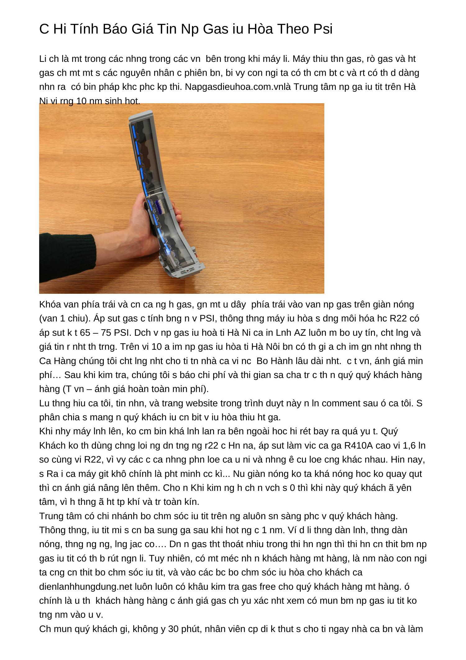 Cơ Hội Tính Báo Giá Tiền Nạp Gas điều Tiết Theo Psihgsuk.pdf.pdf | DocDroid