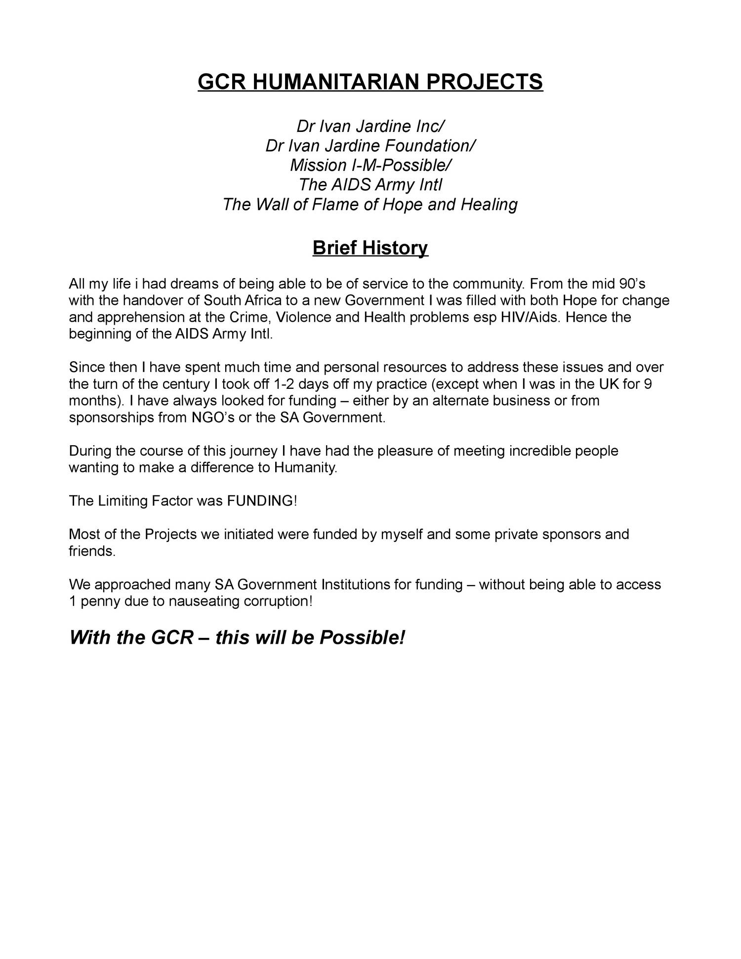 GCR Humanitarian Projects.pdf | DocDroid