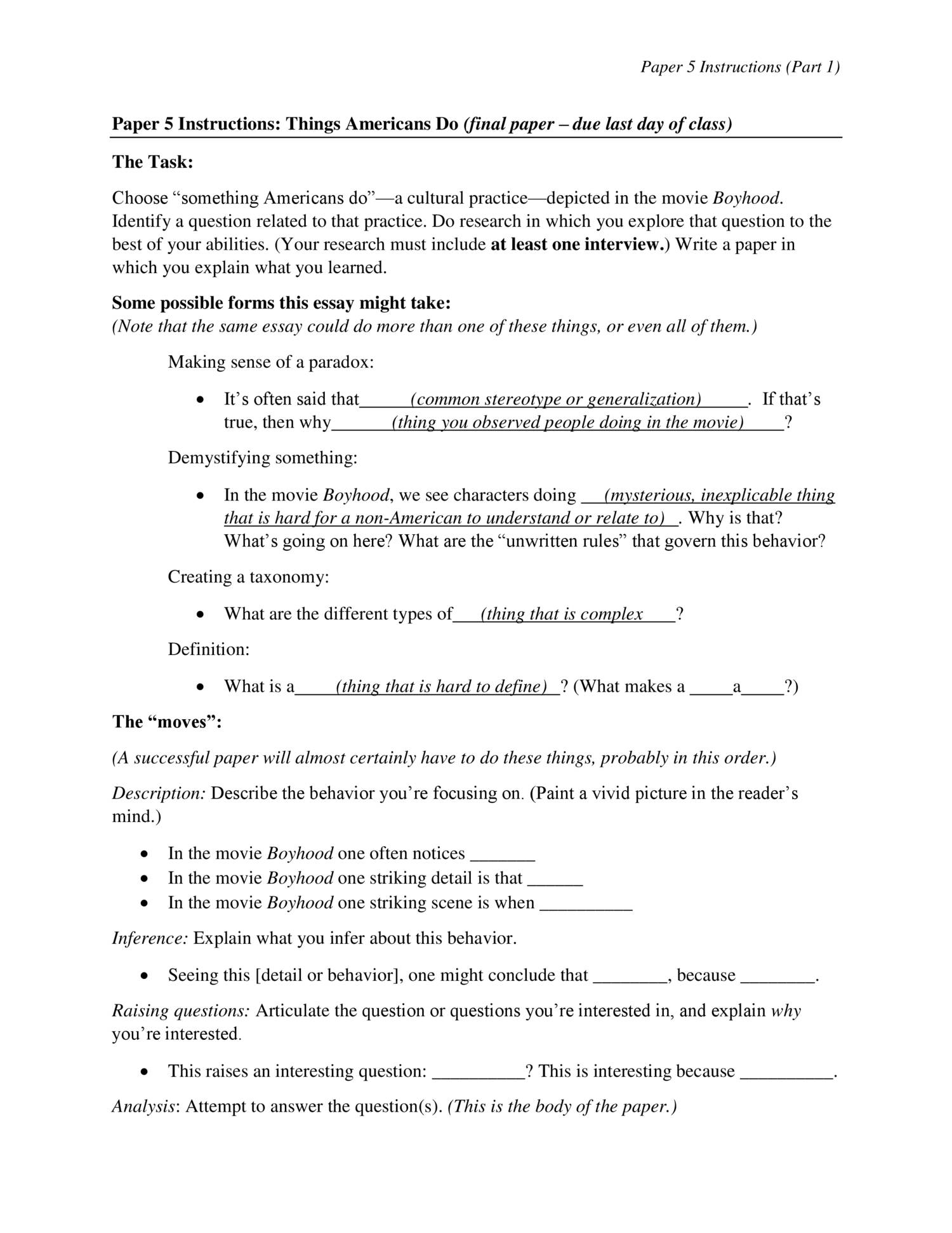 Paper 5 instructions - Part 1.docx | DocDroid