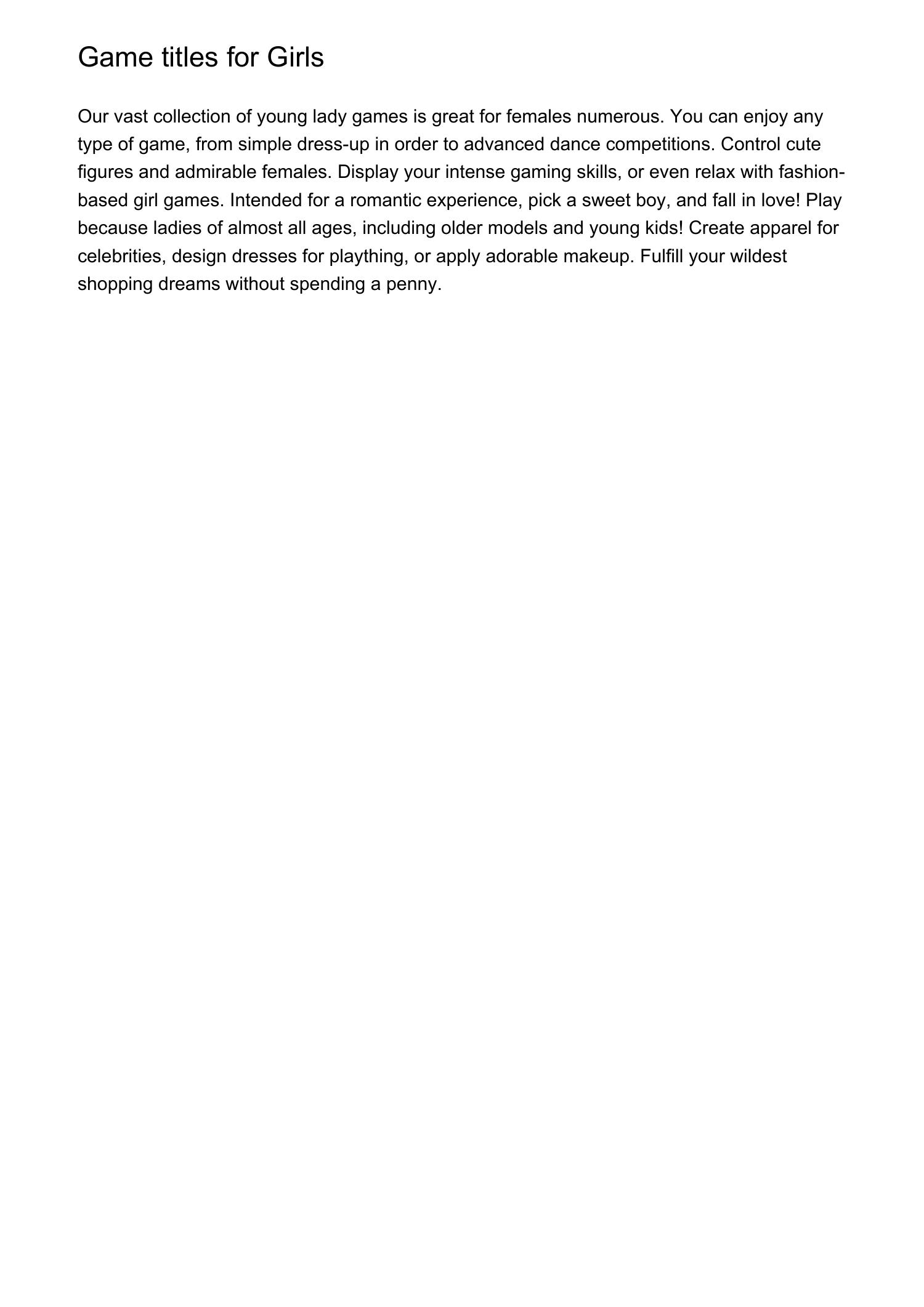 Video games for Girlsxfsdr.pdf.pdf | DocDroid