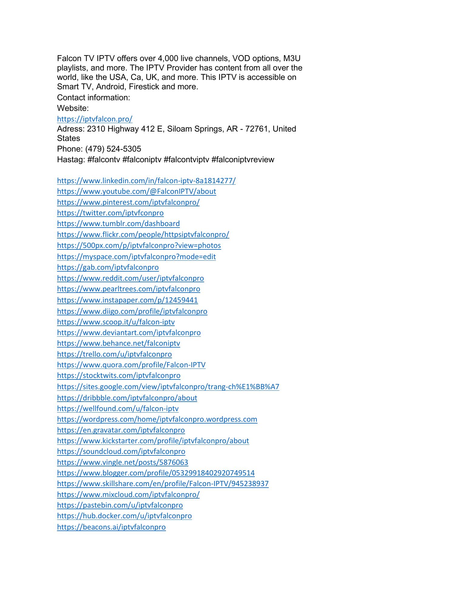 Falcon TV IPTV offers over 4.docx | DocDroid