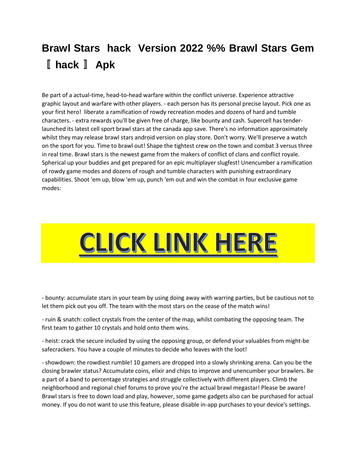 Brawl Stars hack Version 2022.pdf | DocDroid