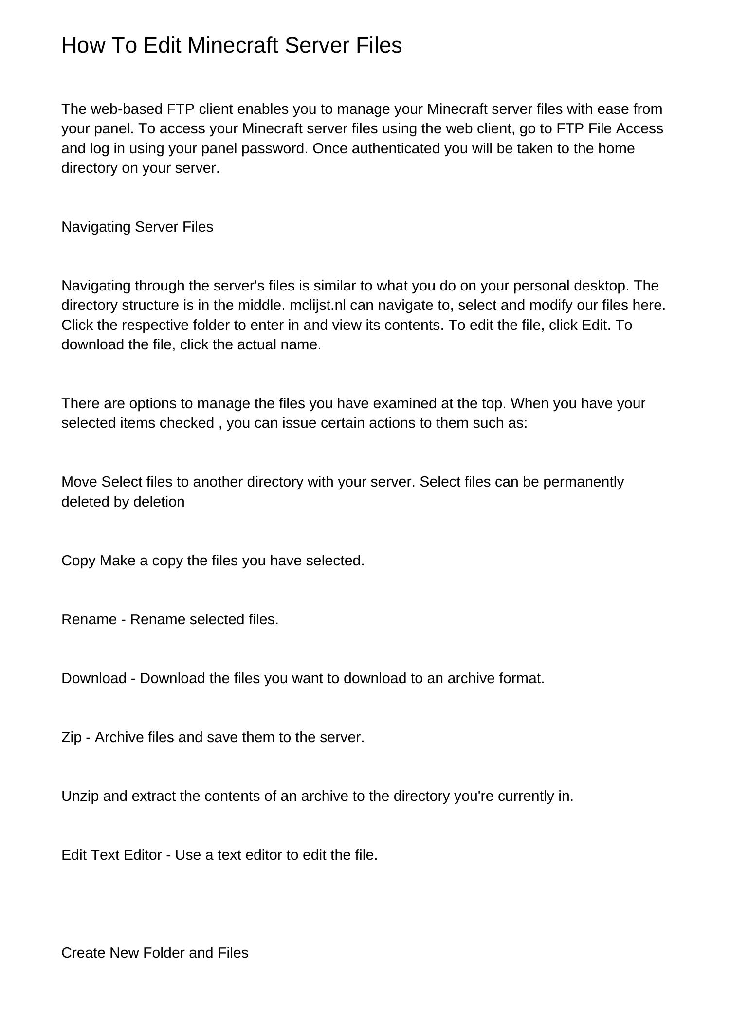 How To Edit Minecraft Server Filesrozui.pdf.pdf | DocDroid