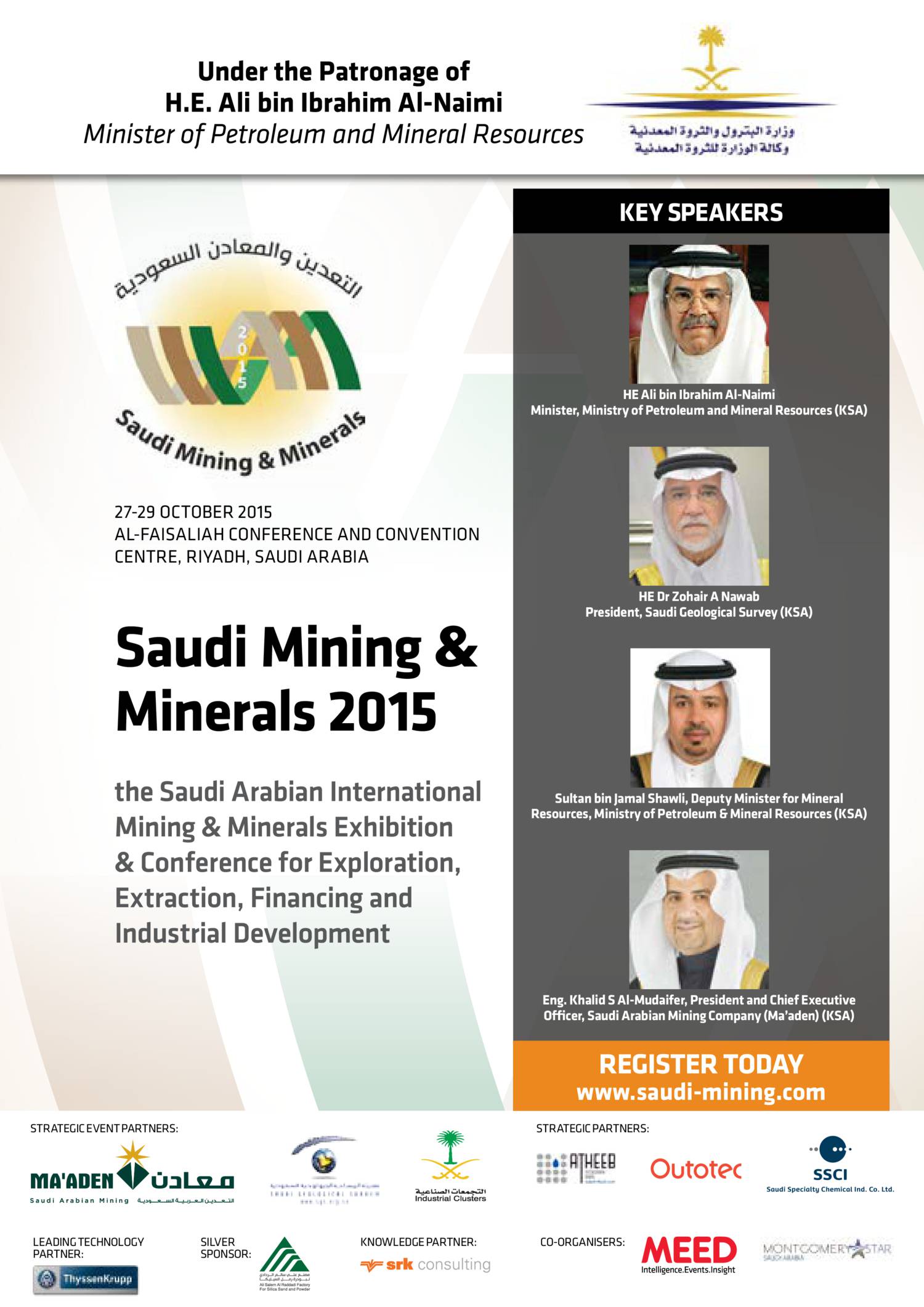 Saudi Mining Minerals 2015 brochure 13 pager (SMM 2015) compressed 2MB ...