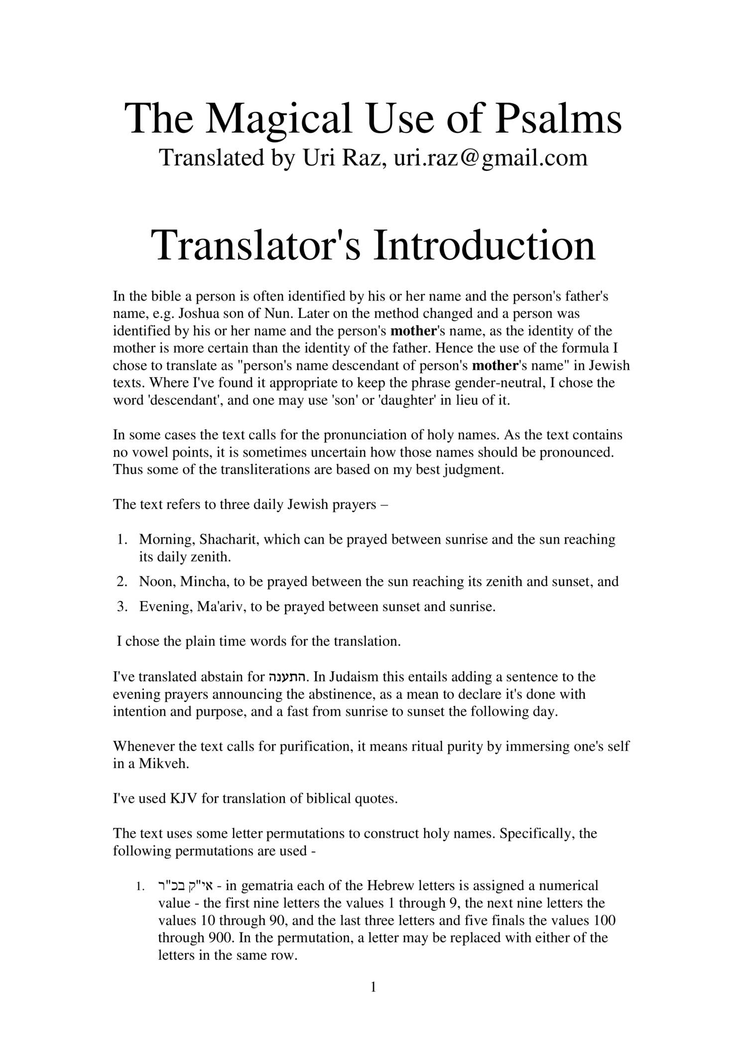 Uri Raz - Magical Use of Psalms Unedited_English T.pdf | DocDroid