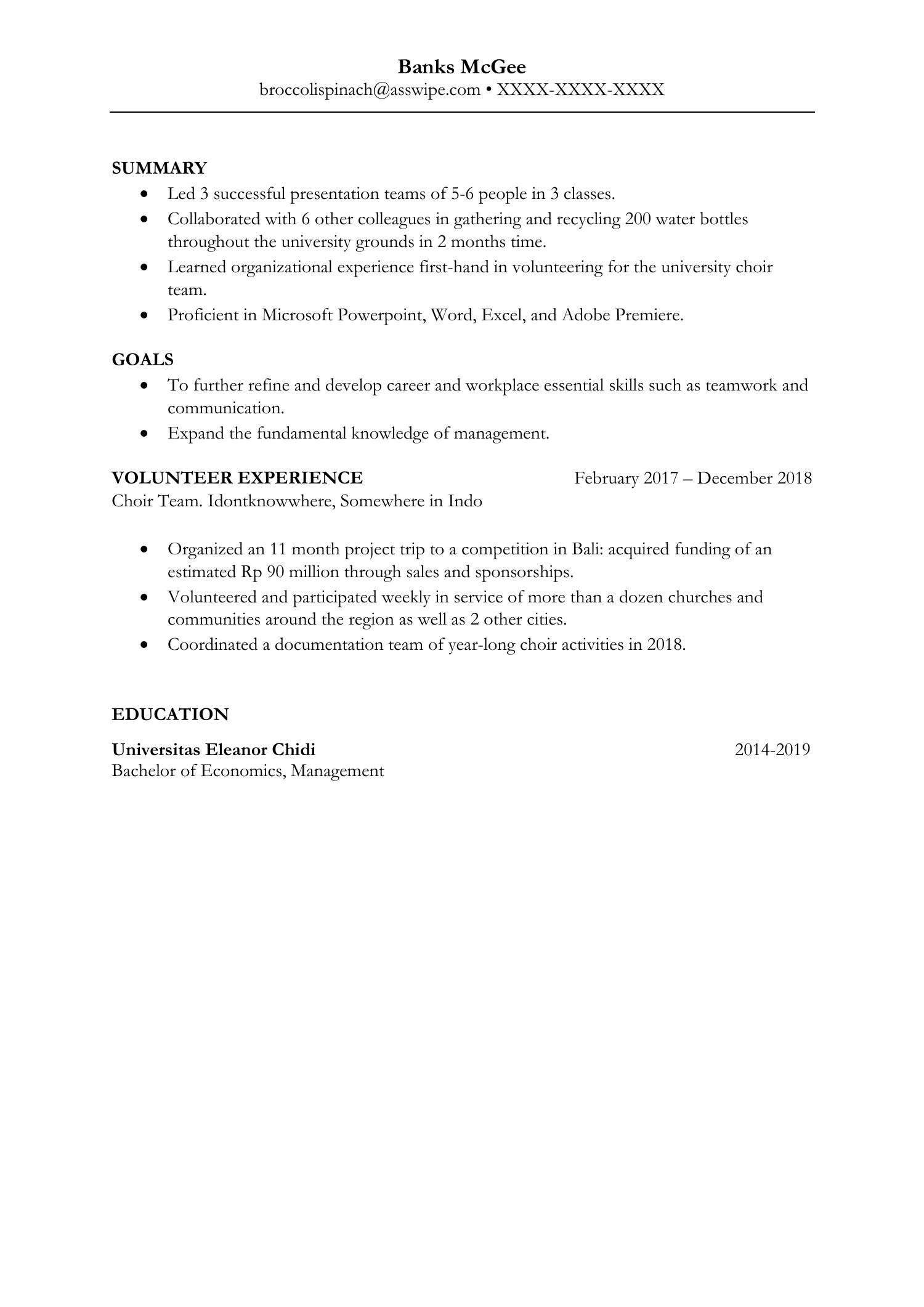 dummy CV.pdf | DocDroid