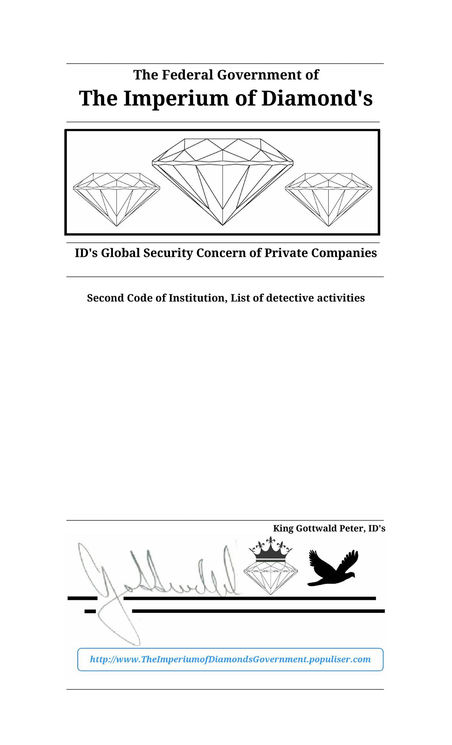 Second Code of Institution, List of detective activities_IDGSCPC.pdf | DocDroid