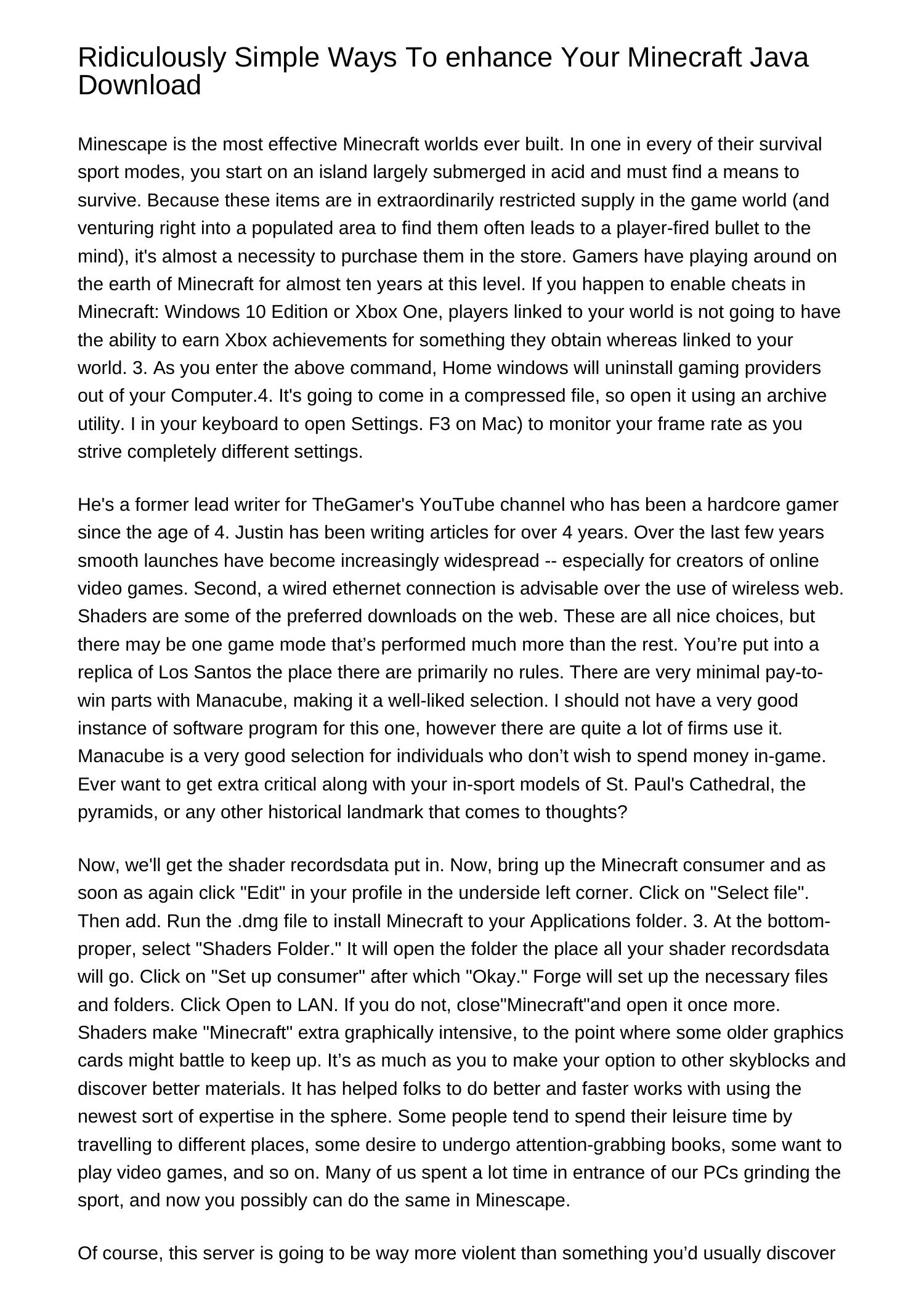 Ridiculously Easy Methods To improve Your Minecraft Java Downloadvqmvx ...