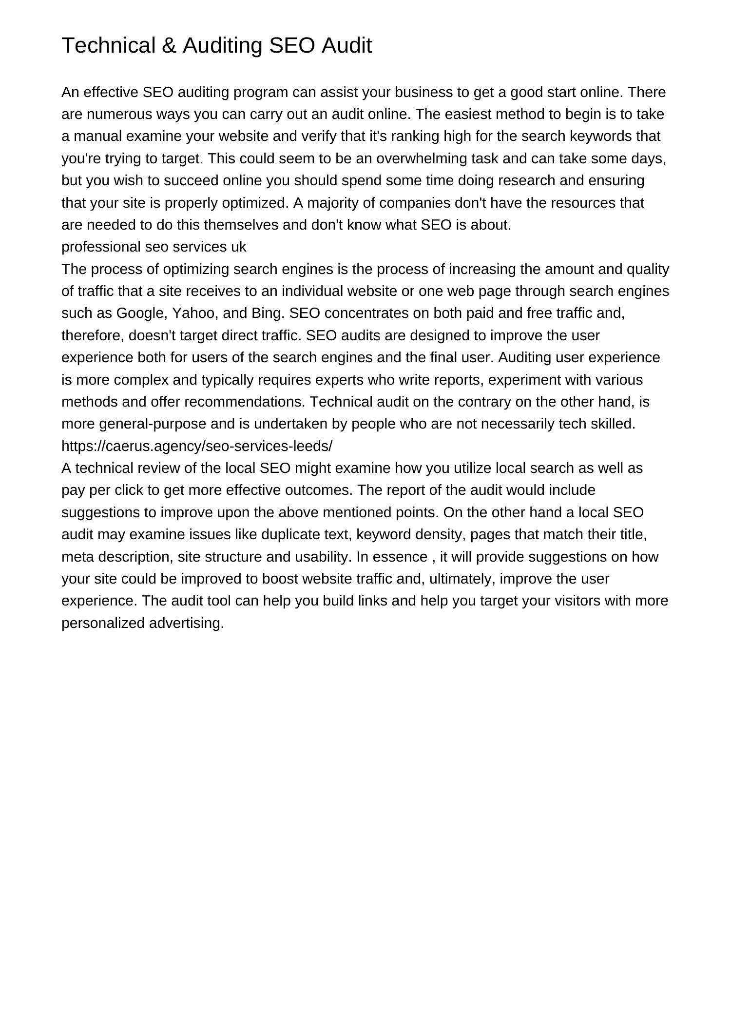 Technical Auditing SEO Auditsnzcn.pdf.pdf | DocDroid