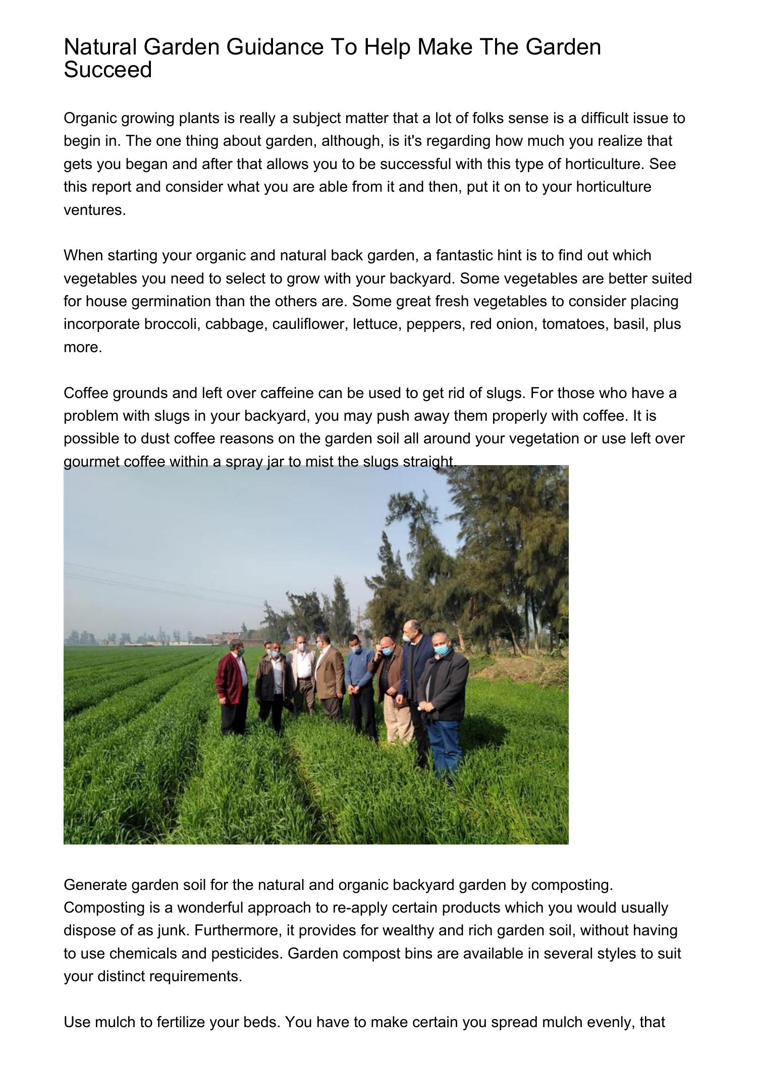 Organic and natural Horticulture Suggestions To Help Make Your Garden Succeedjmdgj.pdf.pdf ...