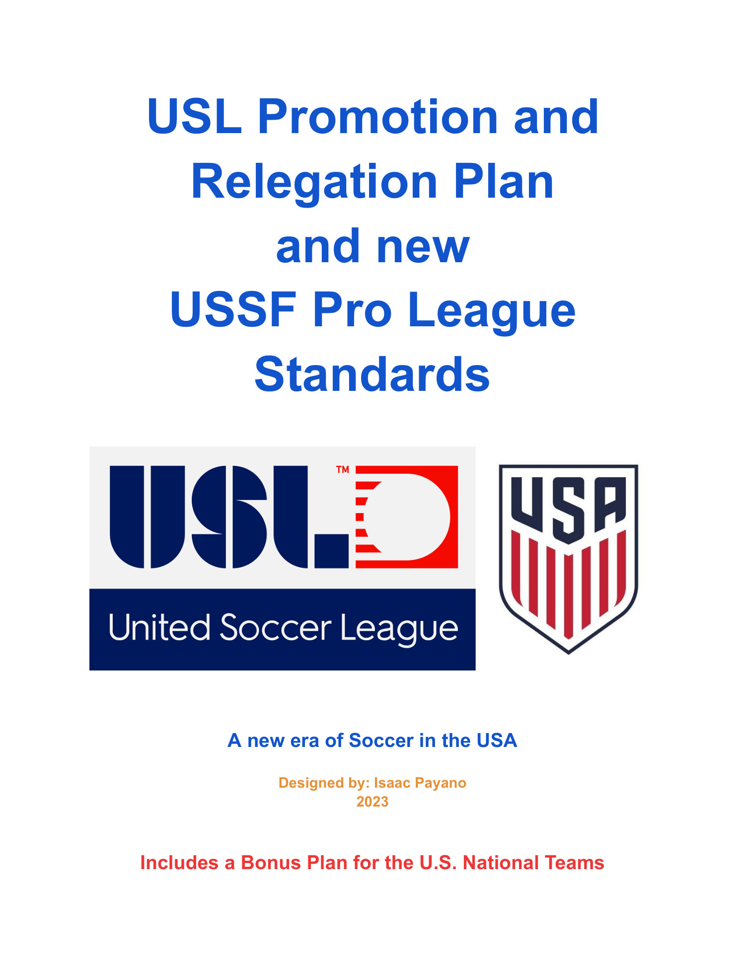 USL Promotion and Relegation Plan and New USSF Pro League Standards.pdf ...