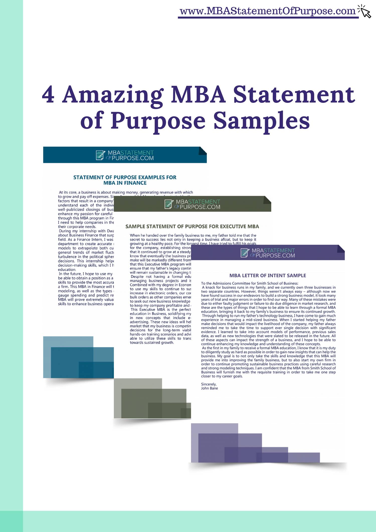 Company Statement Of Purpose Examples