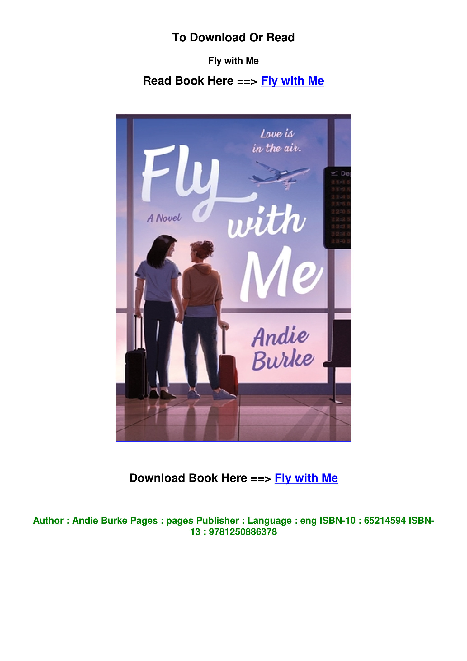 DOWNLOAD Pdf Fly with Me BY Andie Burke.pdf | DocDroid