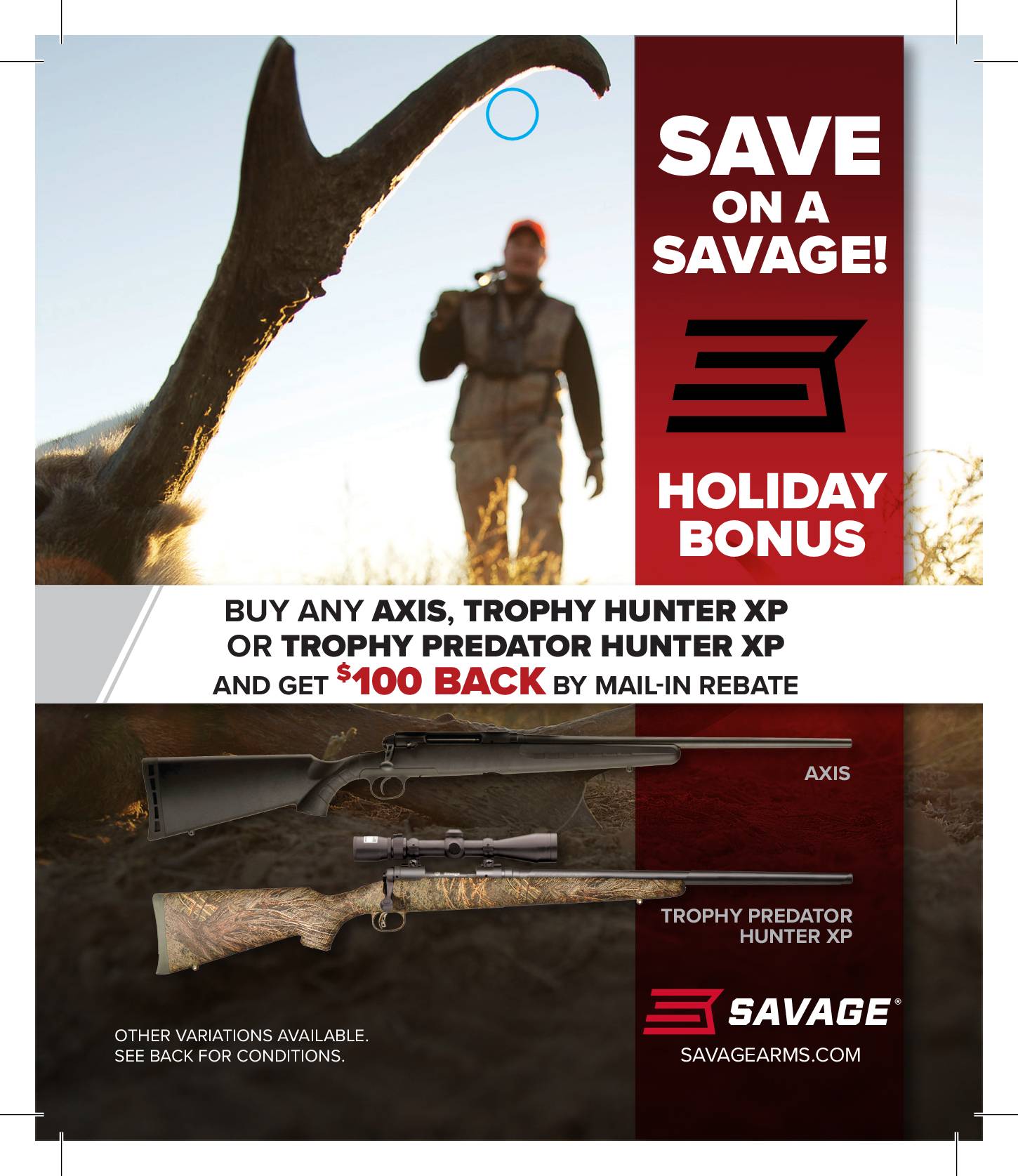 Savage AXIS Trophy Holiday Bonus $100 MIR - English.pdf | DocDroid