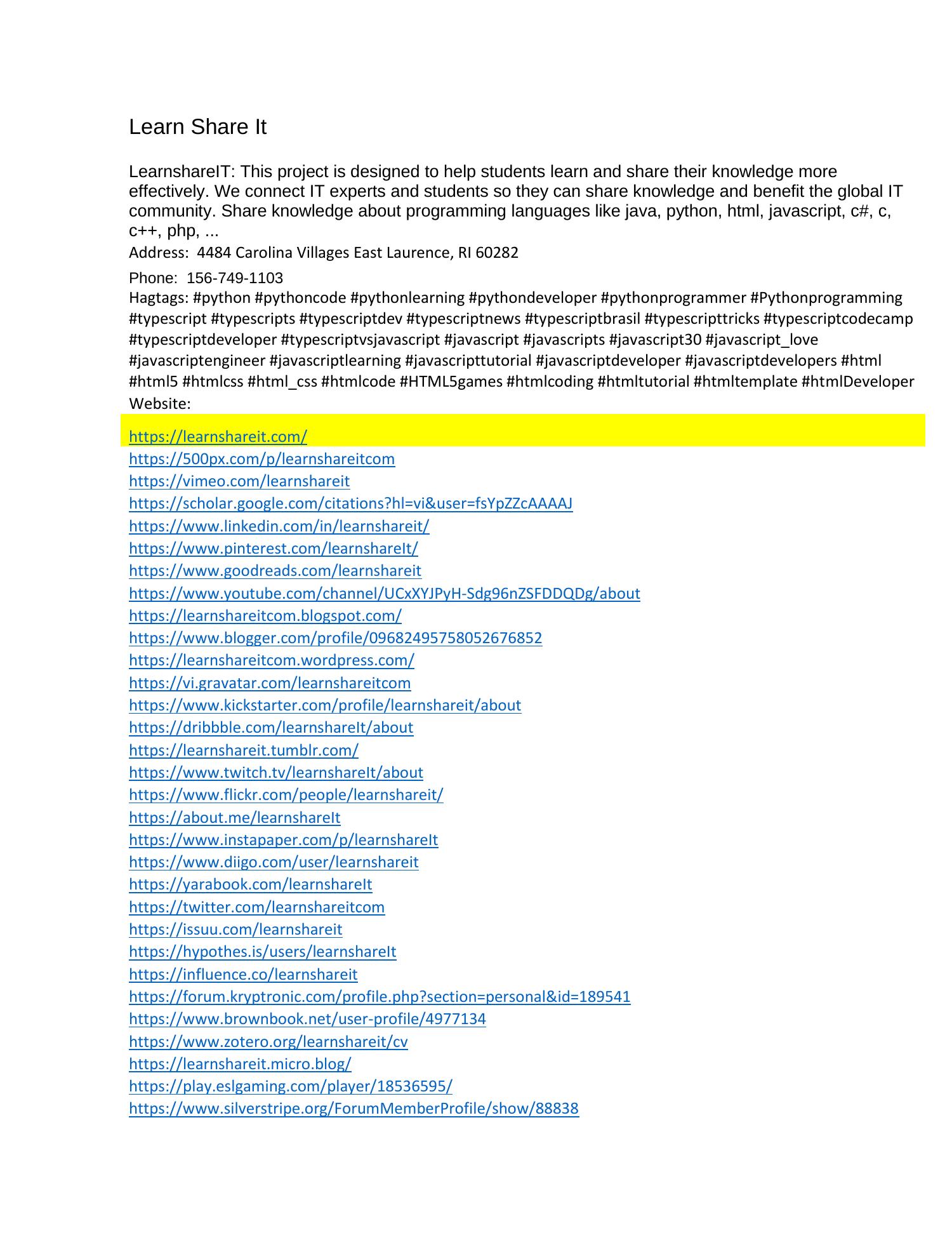 learnshareit.docx | DocDroid