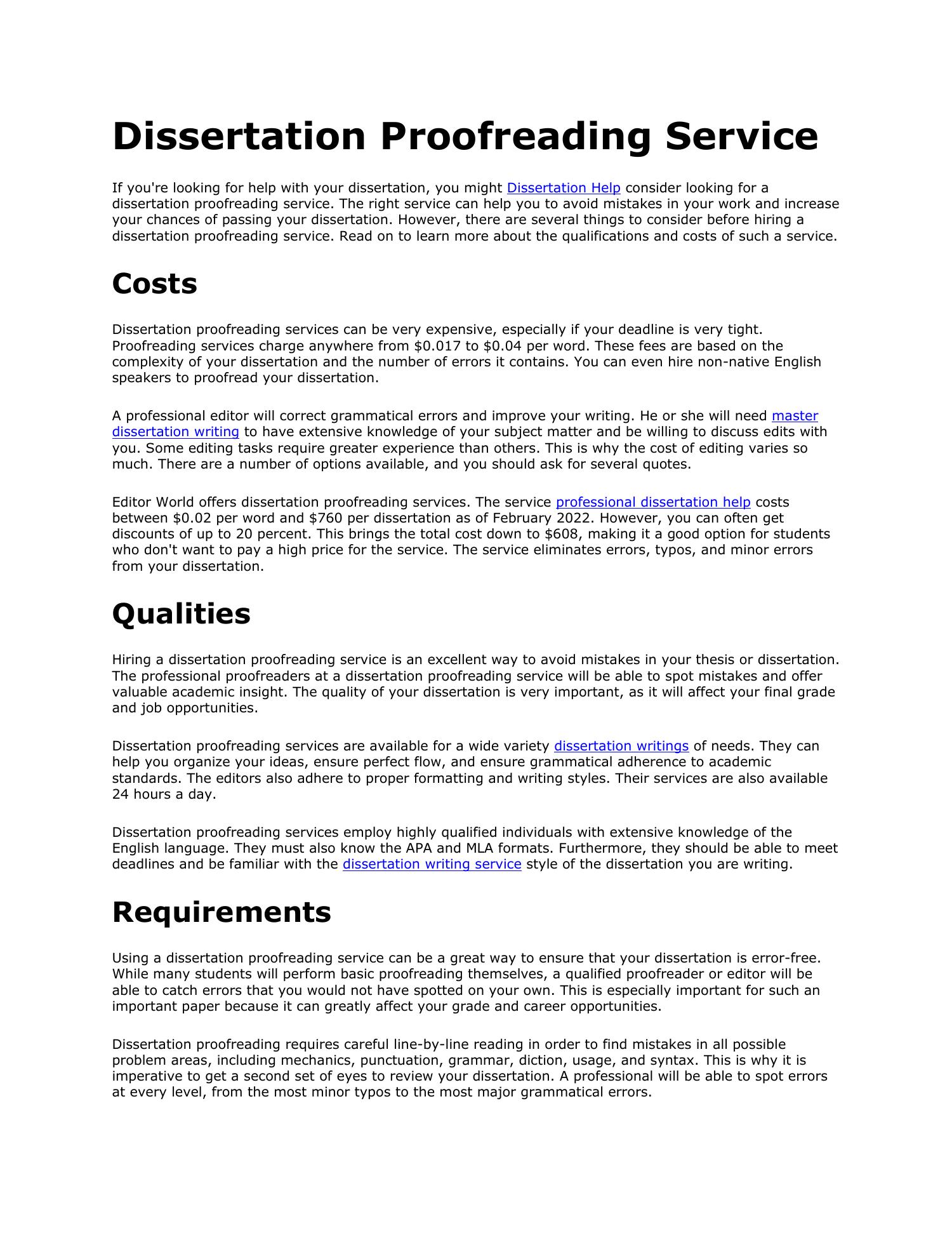 Dissertation Proofreading Service.pdf | DocDroid