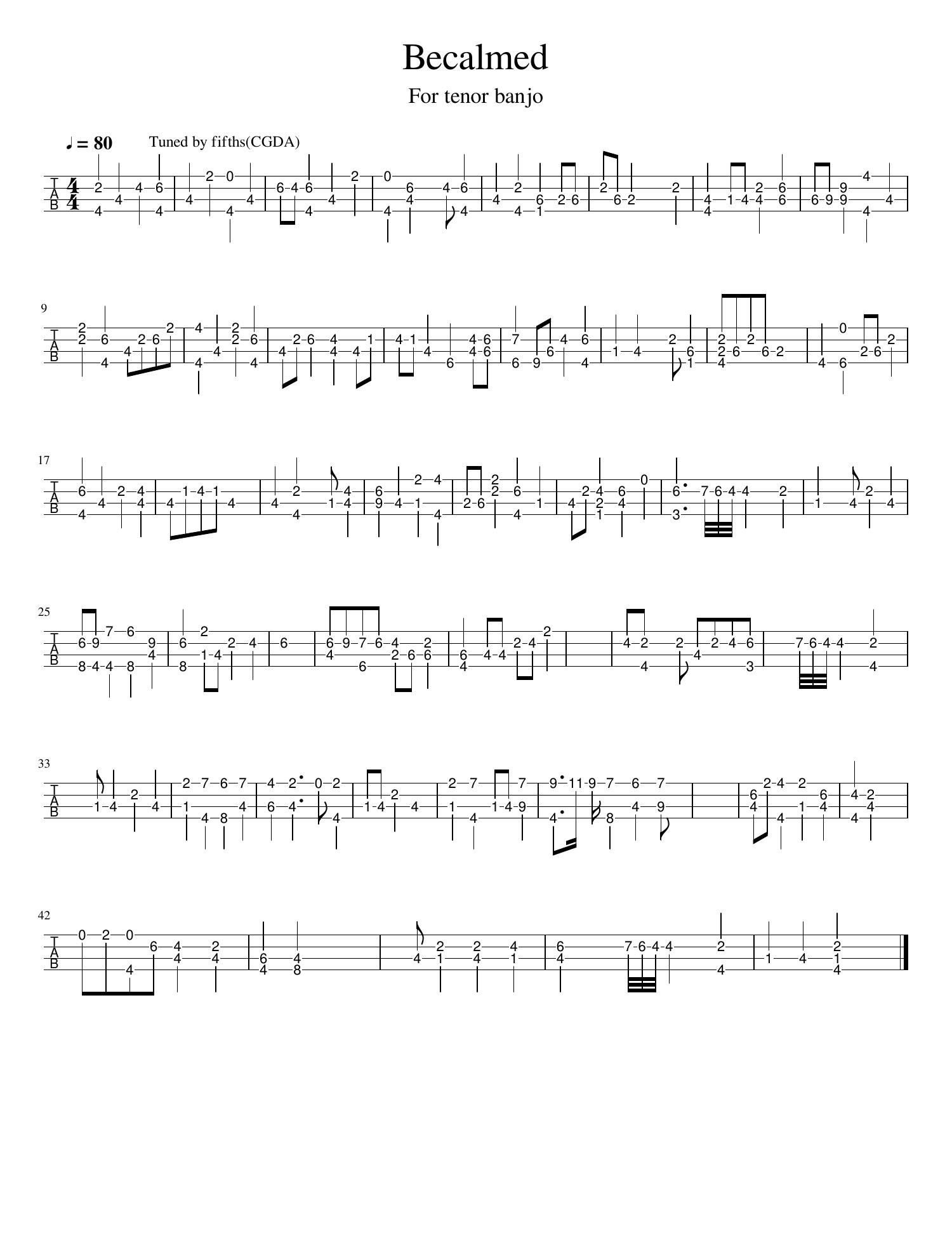 Becalmed_for_tenor_banjo.pdf | DocDroid