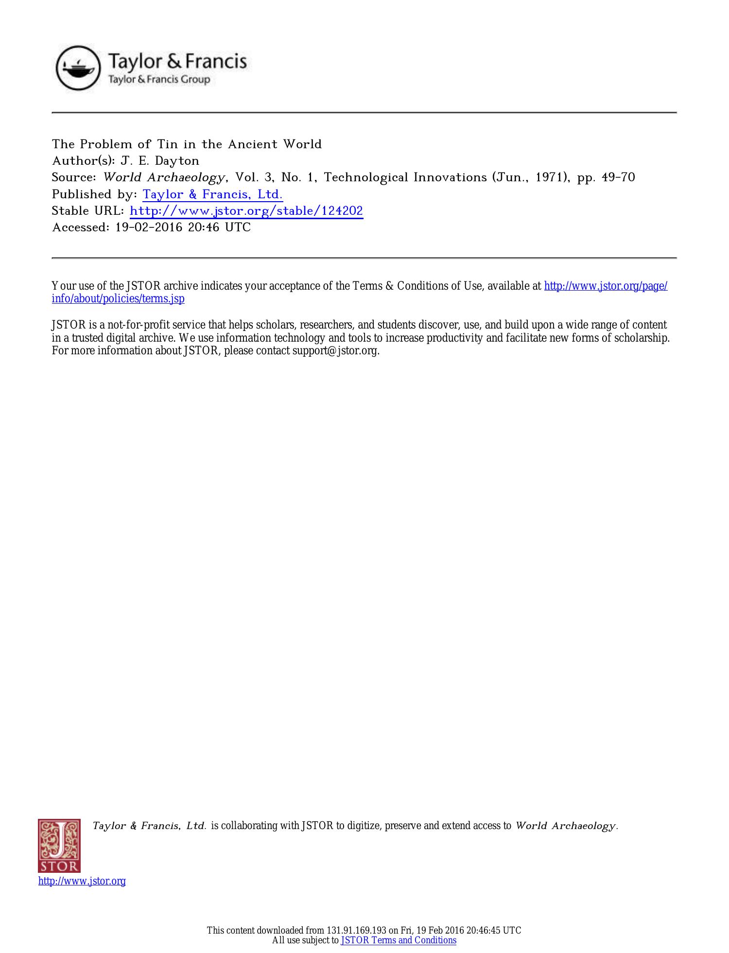 the problem of tin.pdf | DocDroid