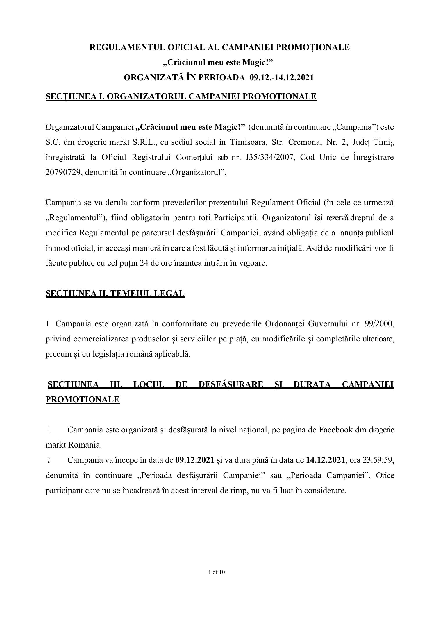 Regulament Crăciunul meu este Magic.pdf | DocDroid