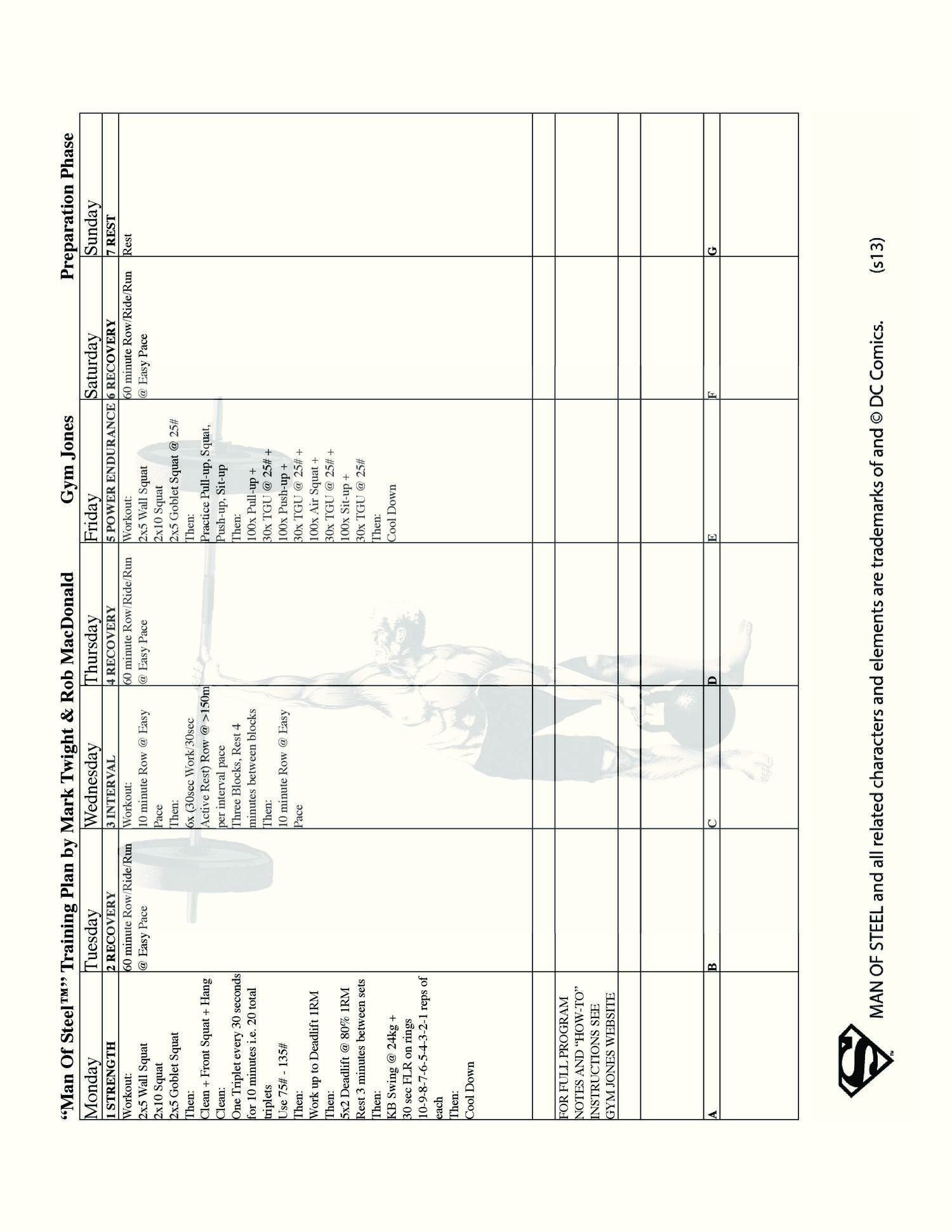 Gym Jones Workout Plan Pdf | EOUA Blog