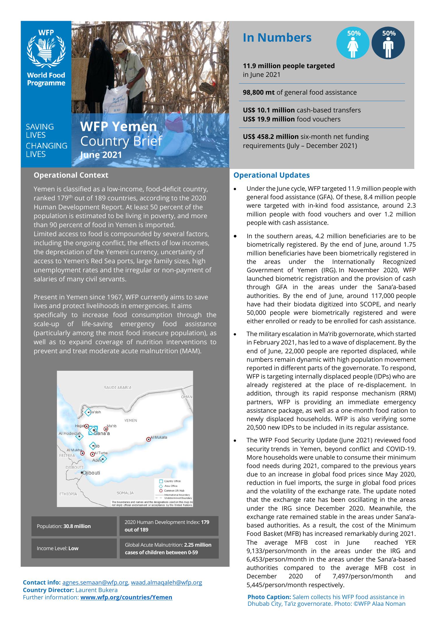 2021 06 Yemen Country Brief.pdf | DocDroid
