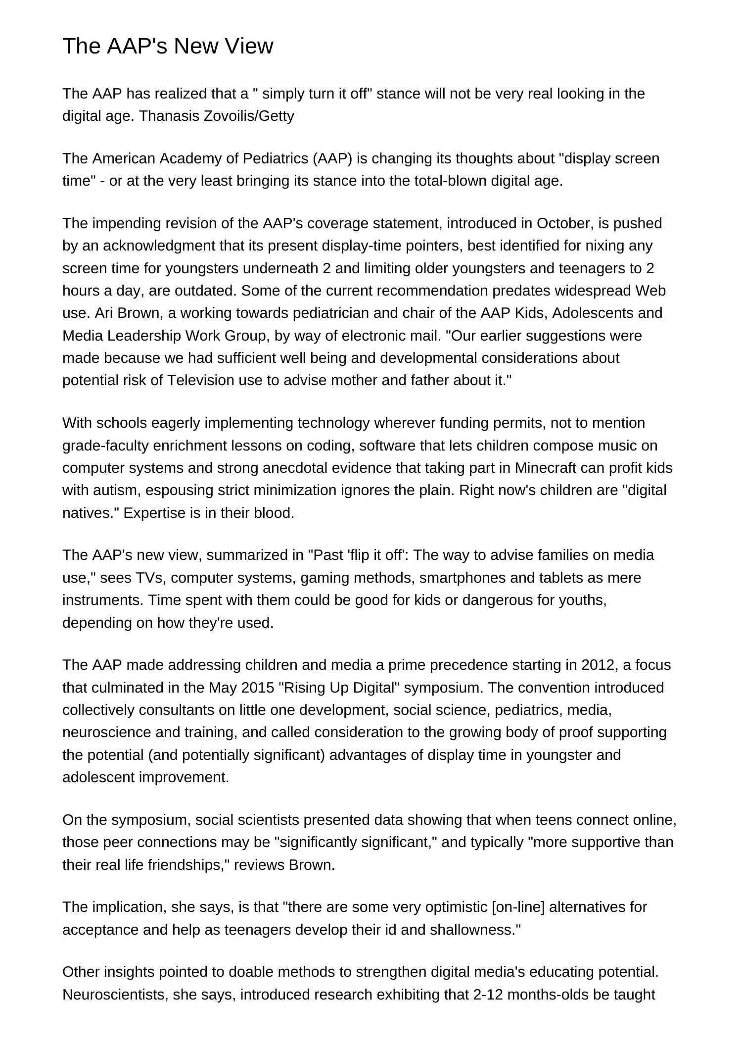 The AAPs New Viewfsfpj.pdf.pdf | DocDroid