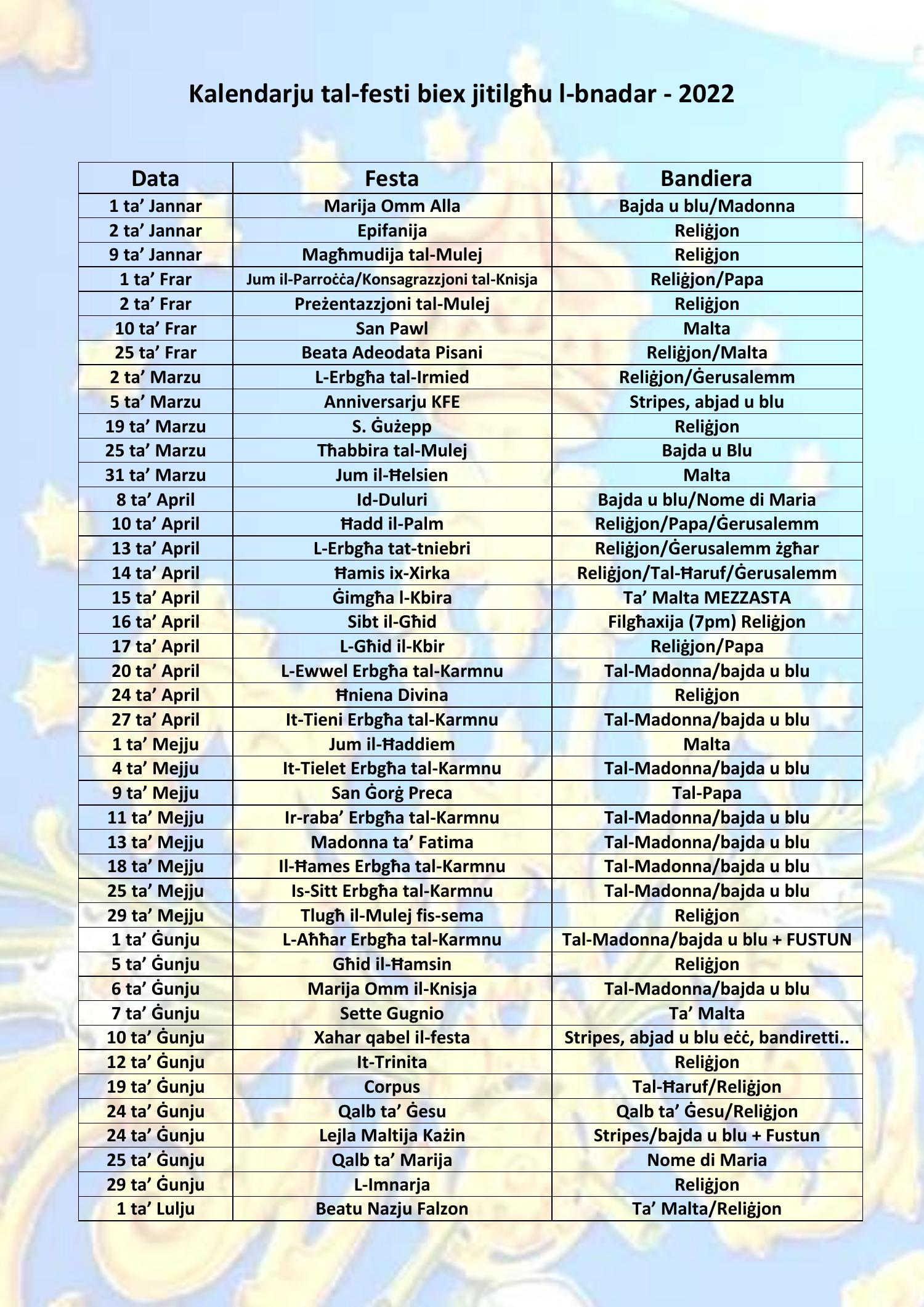 Kalendarju bnadar 2022.pdf | DocDroid