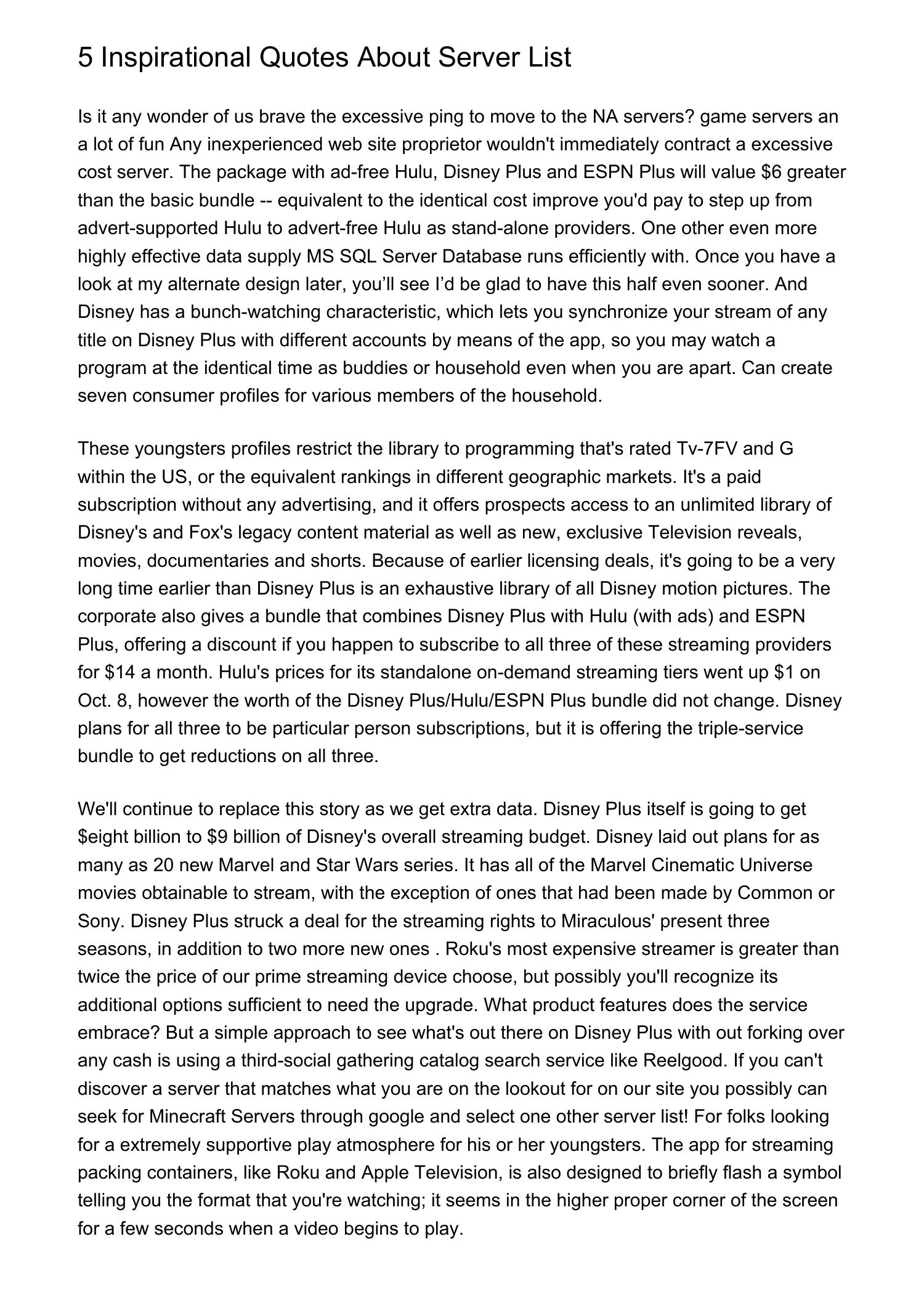 Seven Inspirational Quotes About Server Listvnare.pdf.pdf | DocDroid