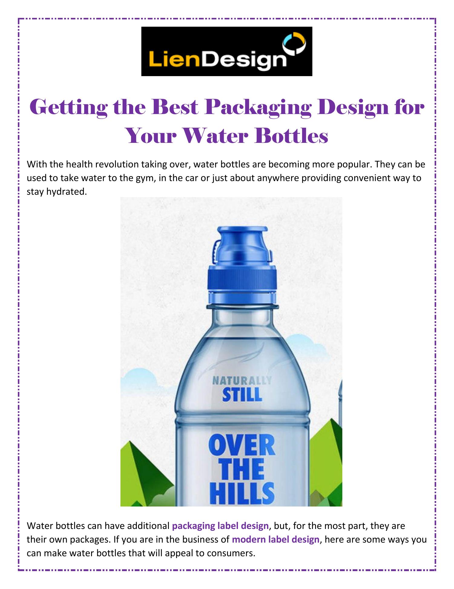 Getting the Best Packaging Design for Your Water Bottles.pdf | DocDroid