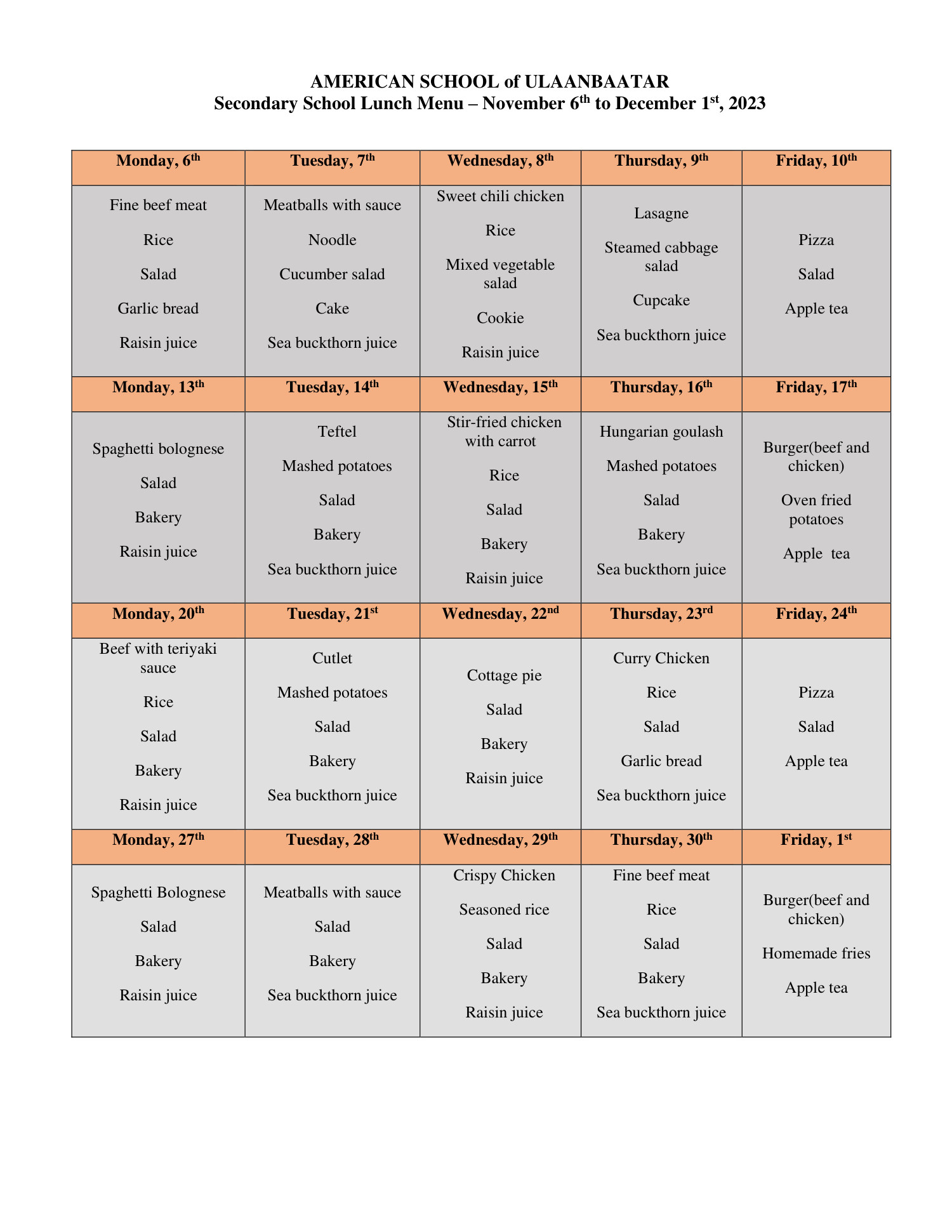ASU lunch menu - november eng.pdf | DocDroid