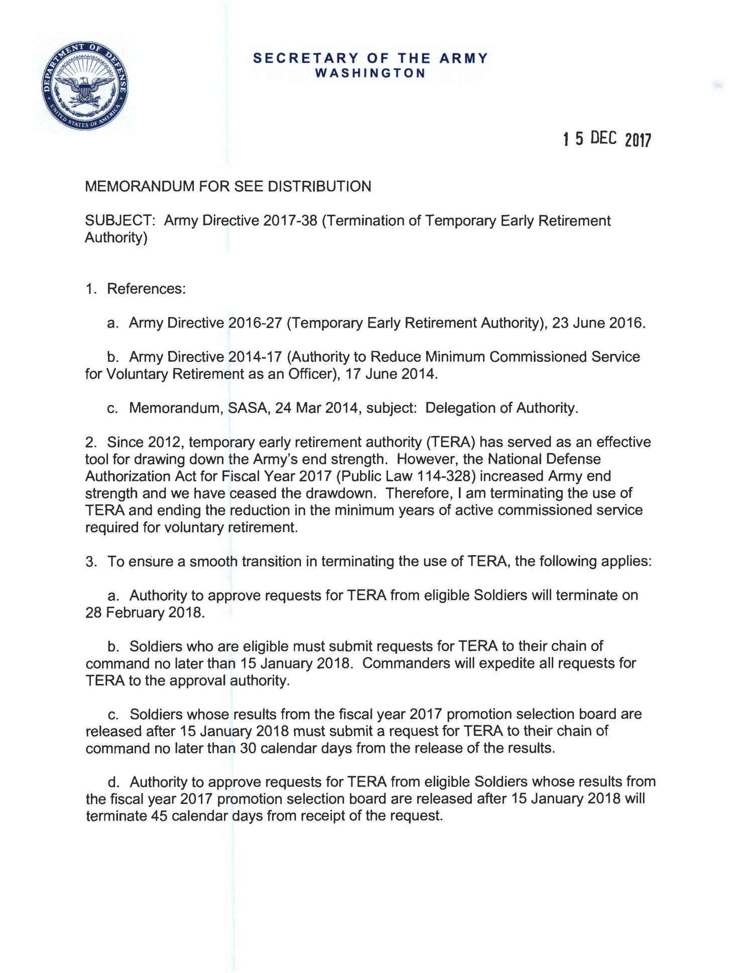 Army Directive 2017-38 (Temporary Early Retirement Authority).pdf ...