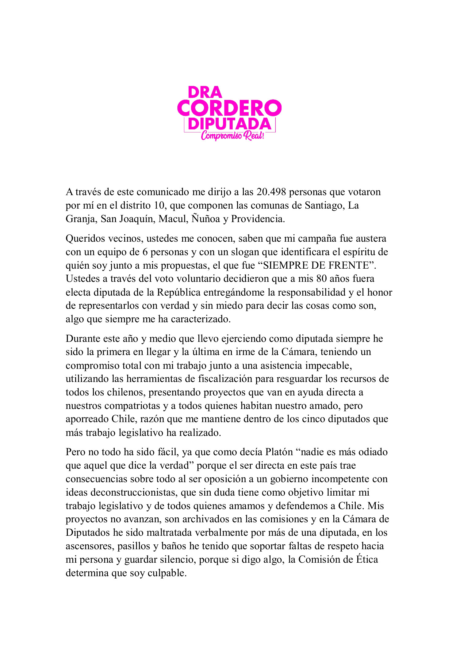 COMUNICADO DESAFUERO.pdf | DocDroid