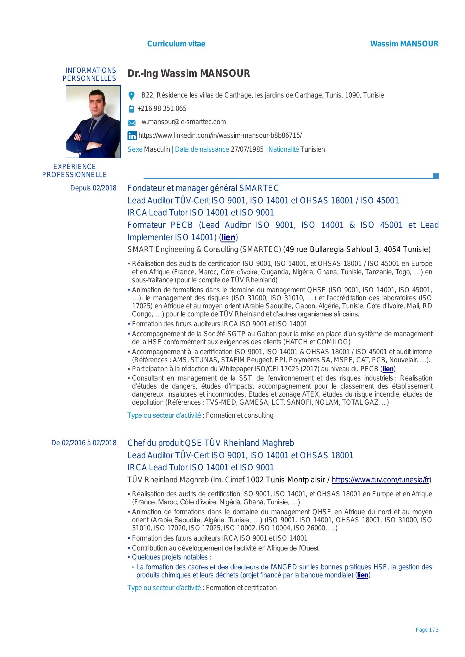 CV Wassim Mansour - Janvier 2021.pdf | DocDroid