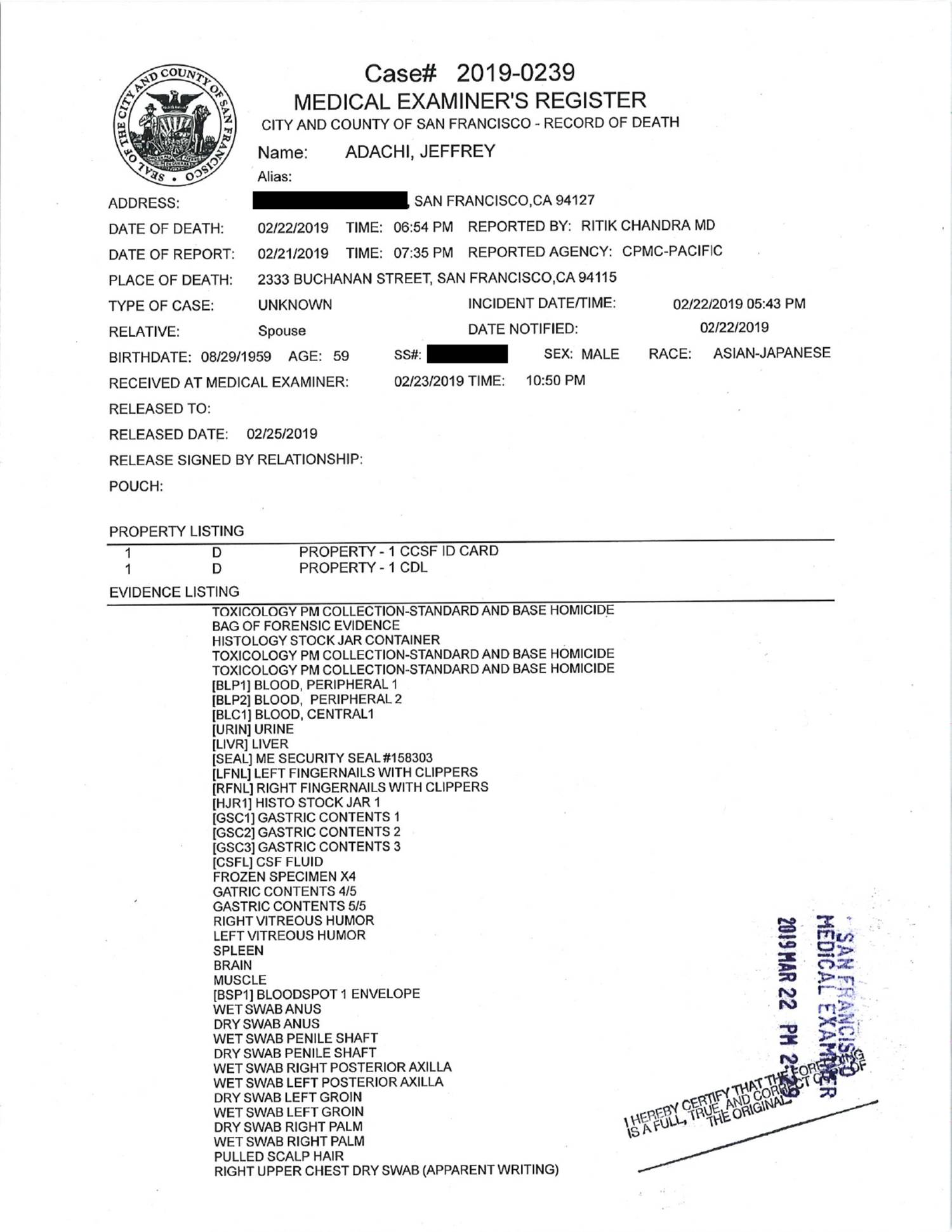 Jeff Adachi Coroner Report.pdf | DocDroid