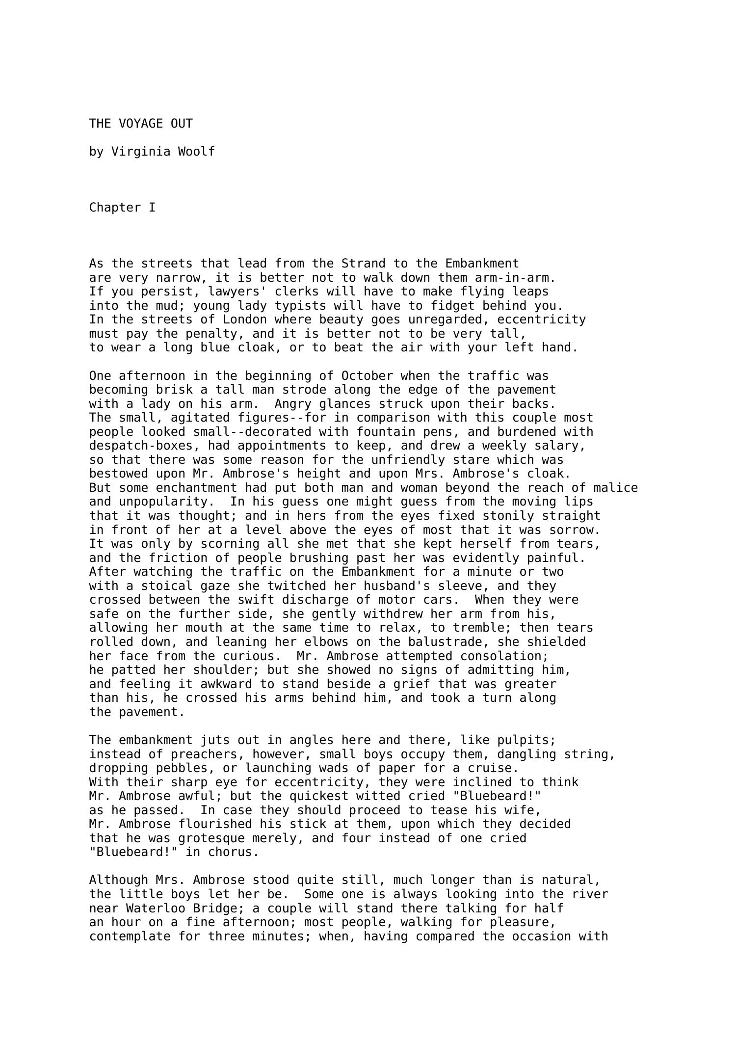 Virginia Woolf - The voyage out. Biblioteca Tepeyac. Descargar.pdf ...