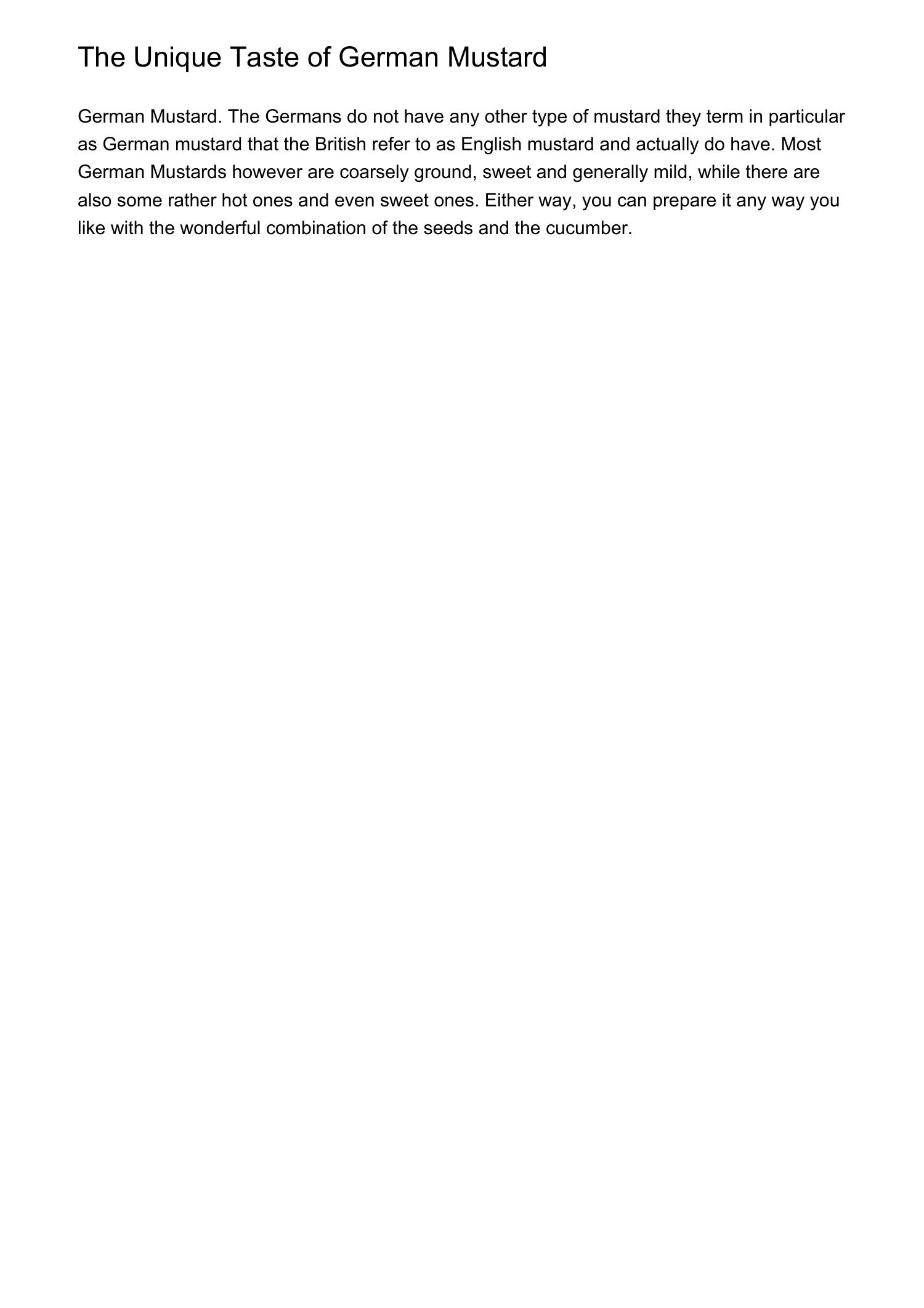 The Unique Taste of German Mustardigghr.pdf.pdf | DocDroid