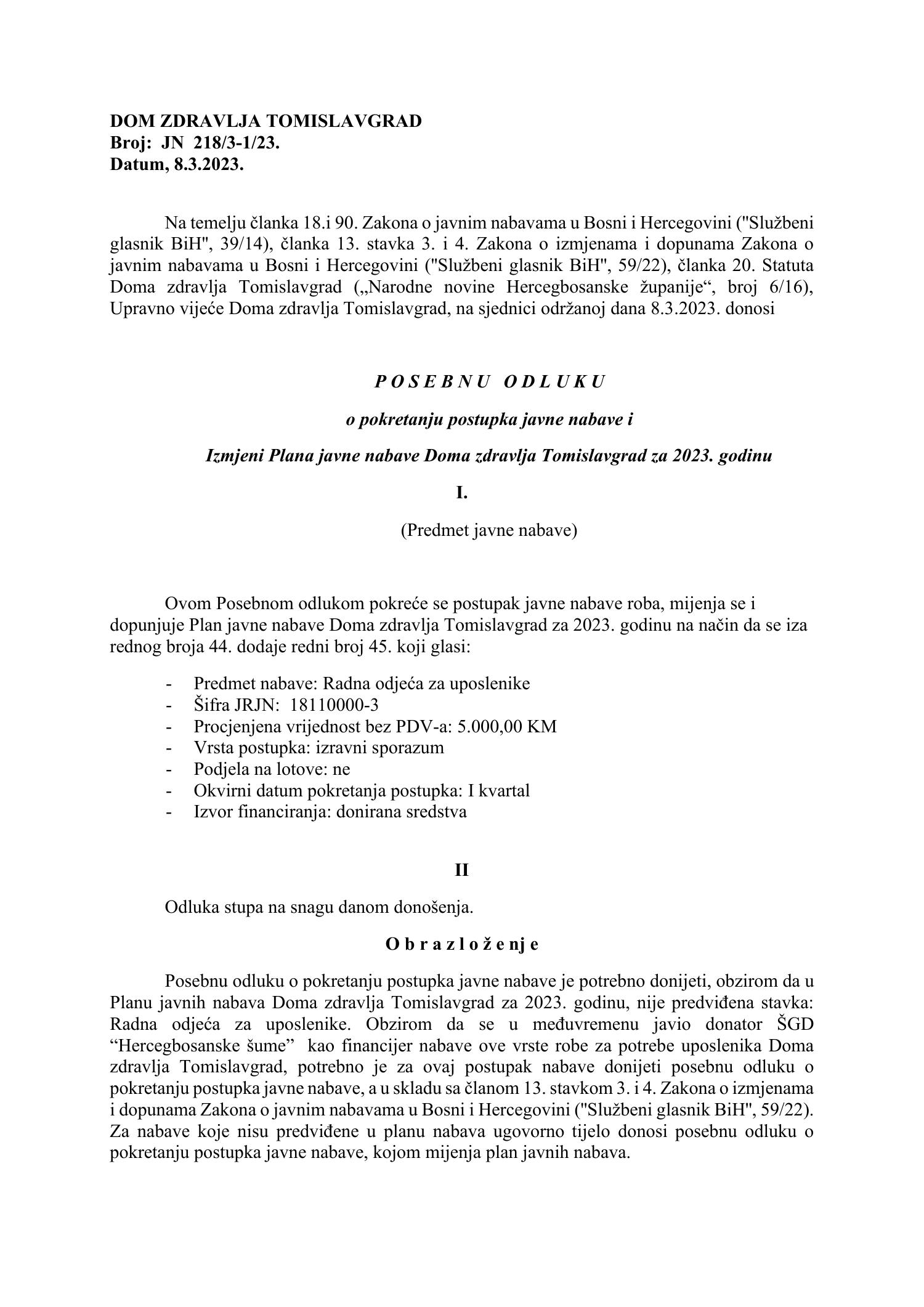 odluka o izmjeni plana JN.docx | DocDroid