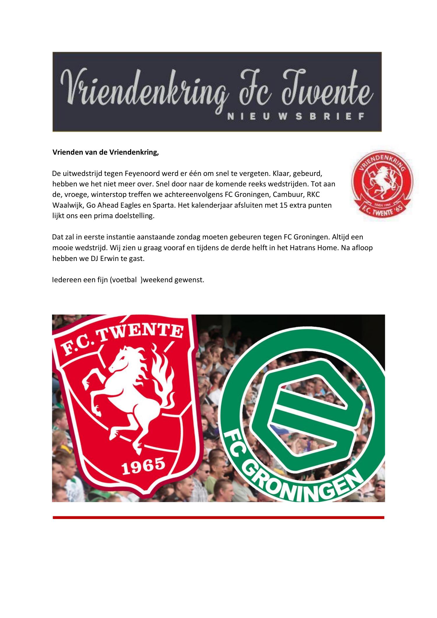 Nieuwsbrief FC Twente - FC Groningen.pdf | DocDroid