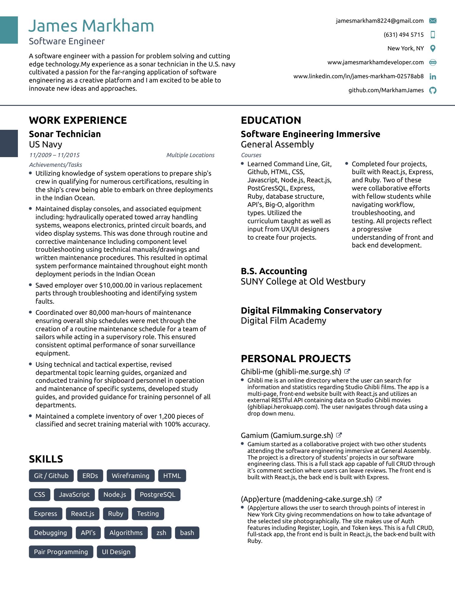 James's Resume.pdf | DocDroid