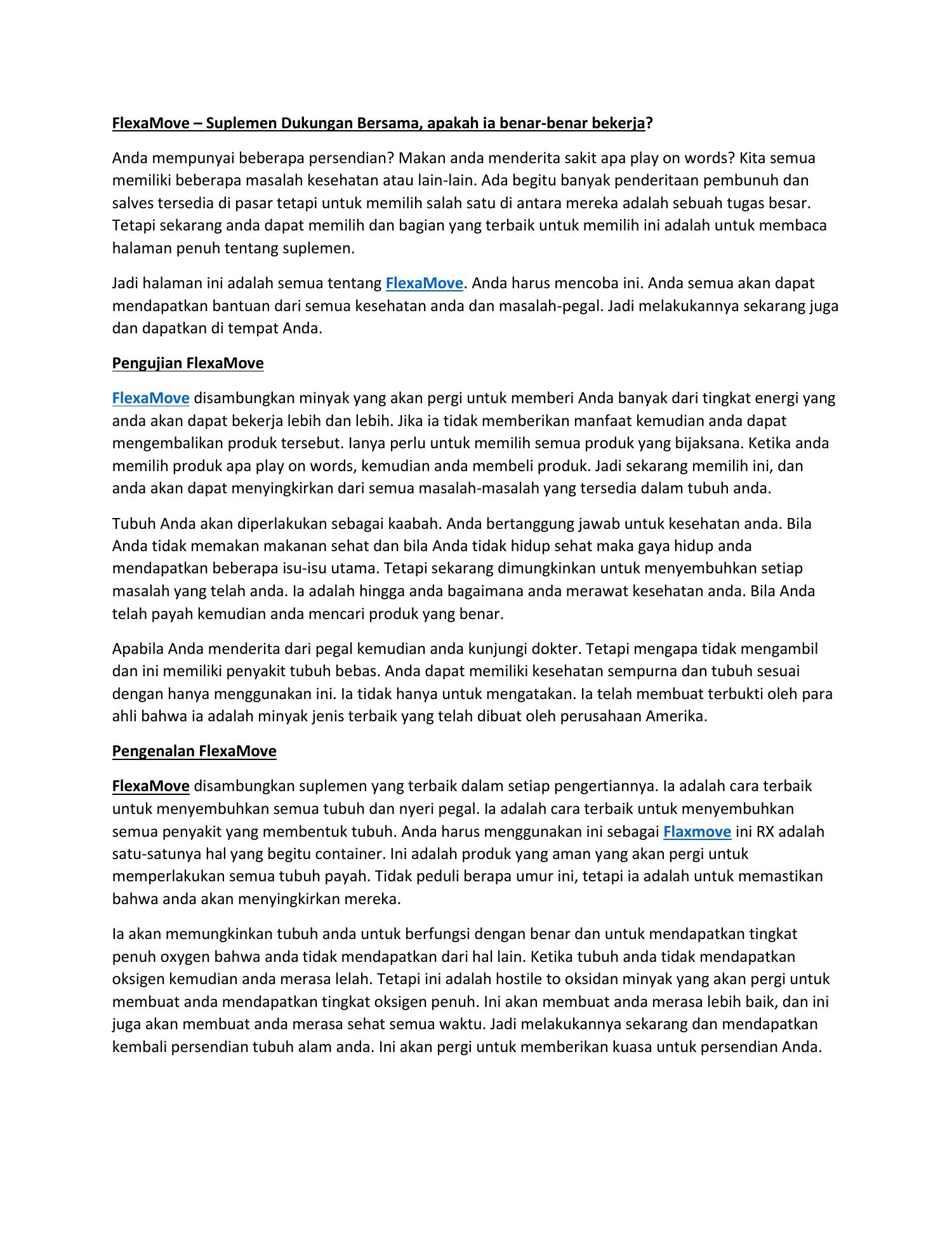 FlexaMove article.docx | DocDroid