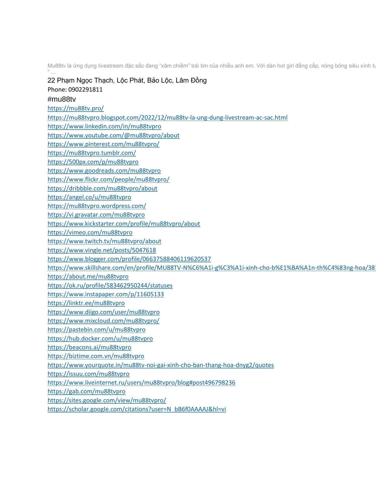 MU88TV.docx | DocDroid