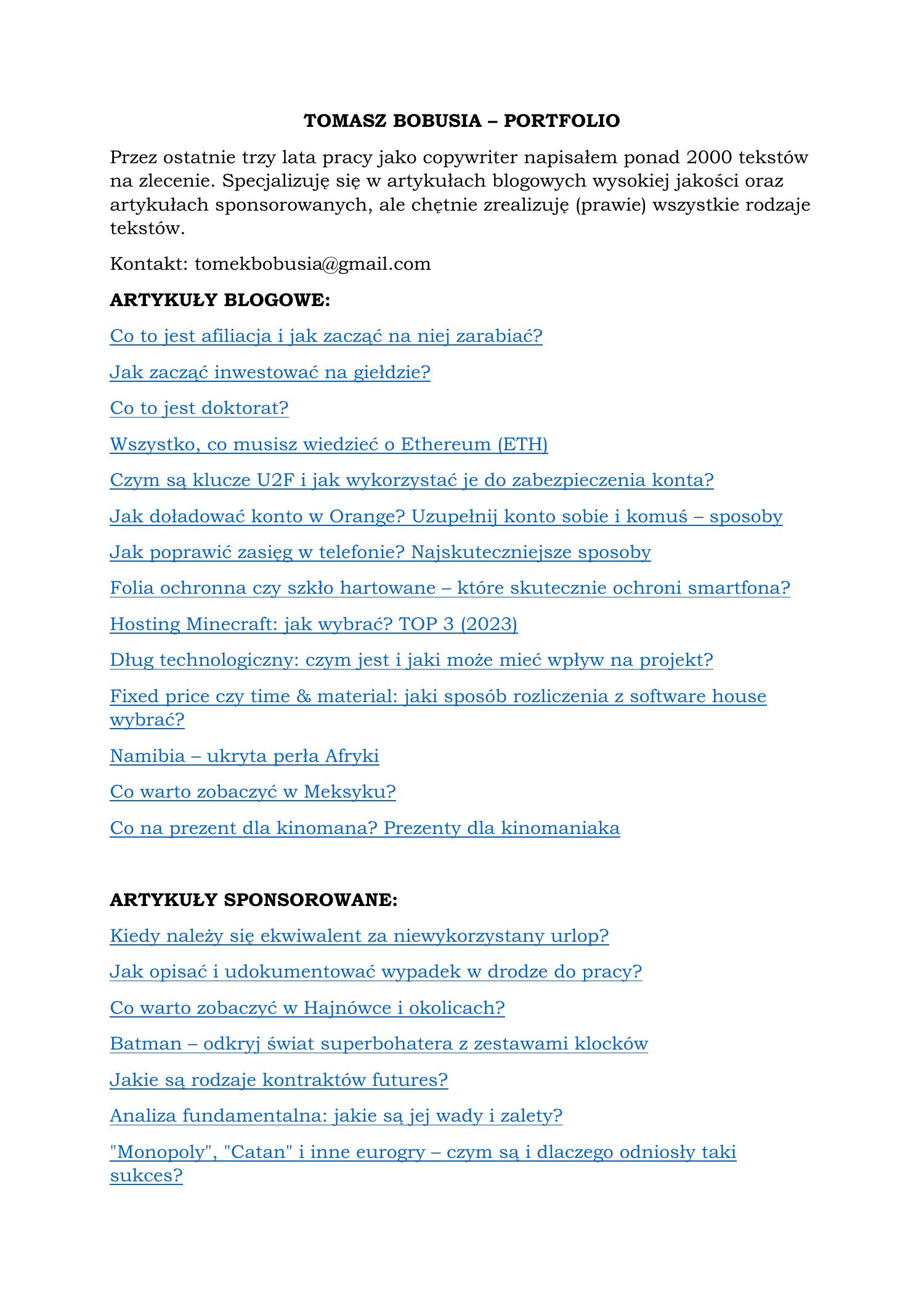 TomaszBobusiaPortfolio.pdf | DocDroid
