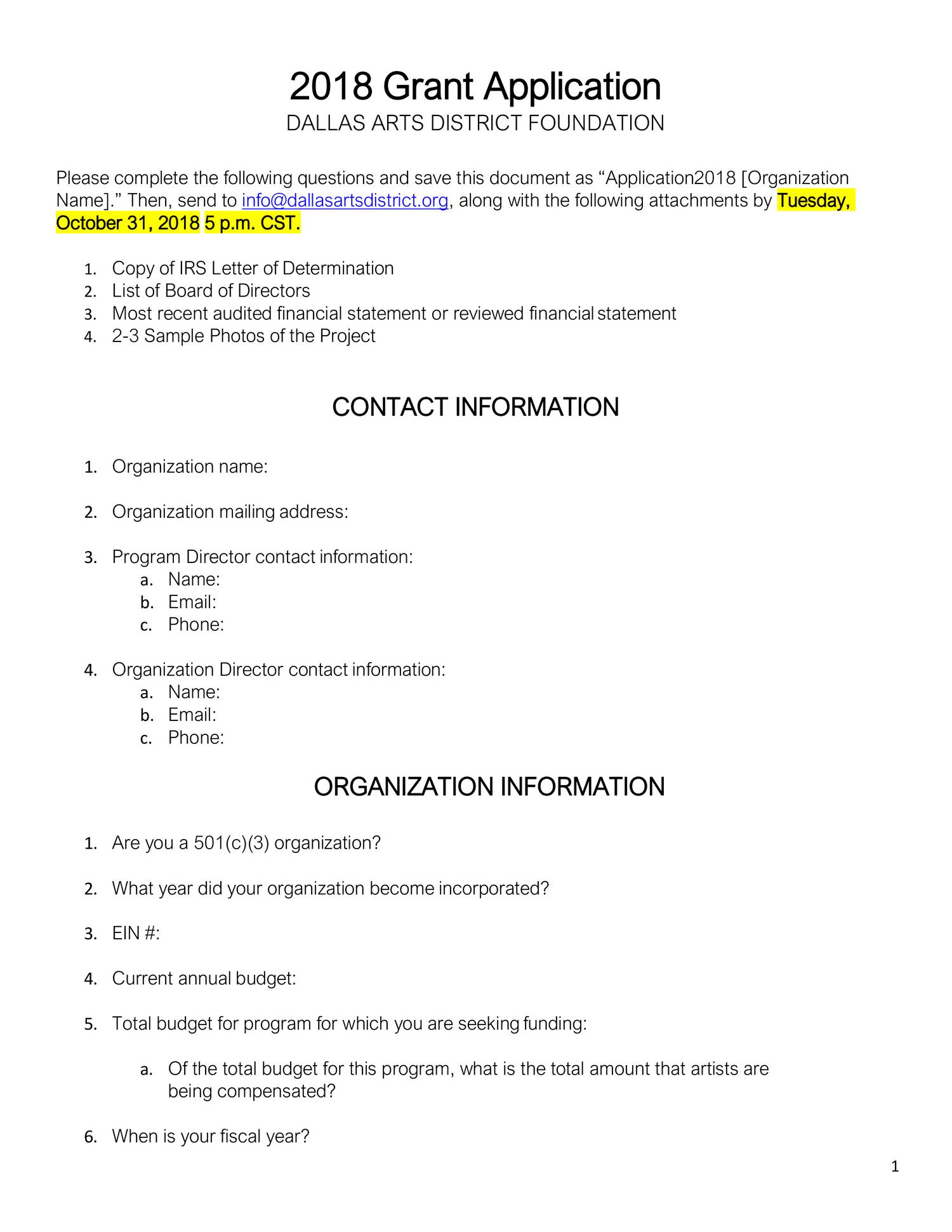 DAD Foundation Application 2018.pdf | DocDroid