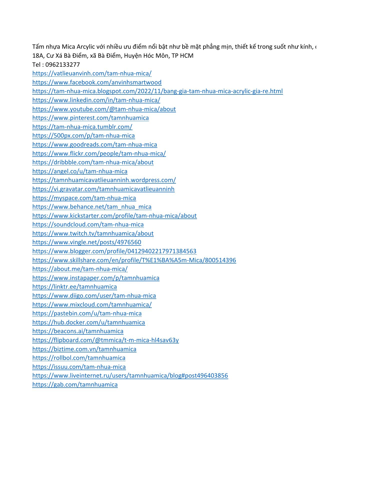 tấm mica.xlsx | DocDroid